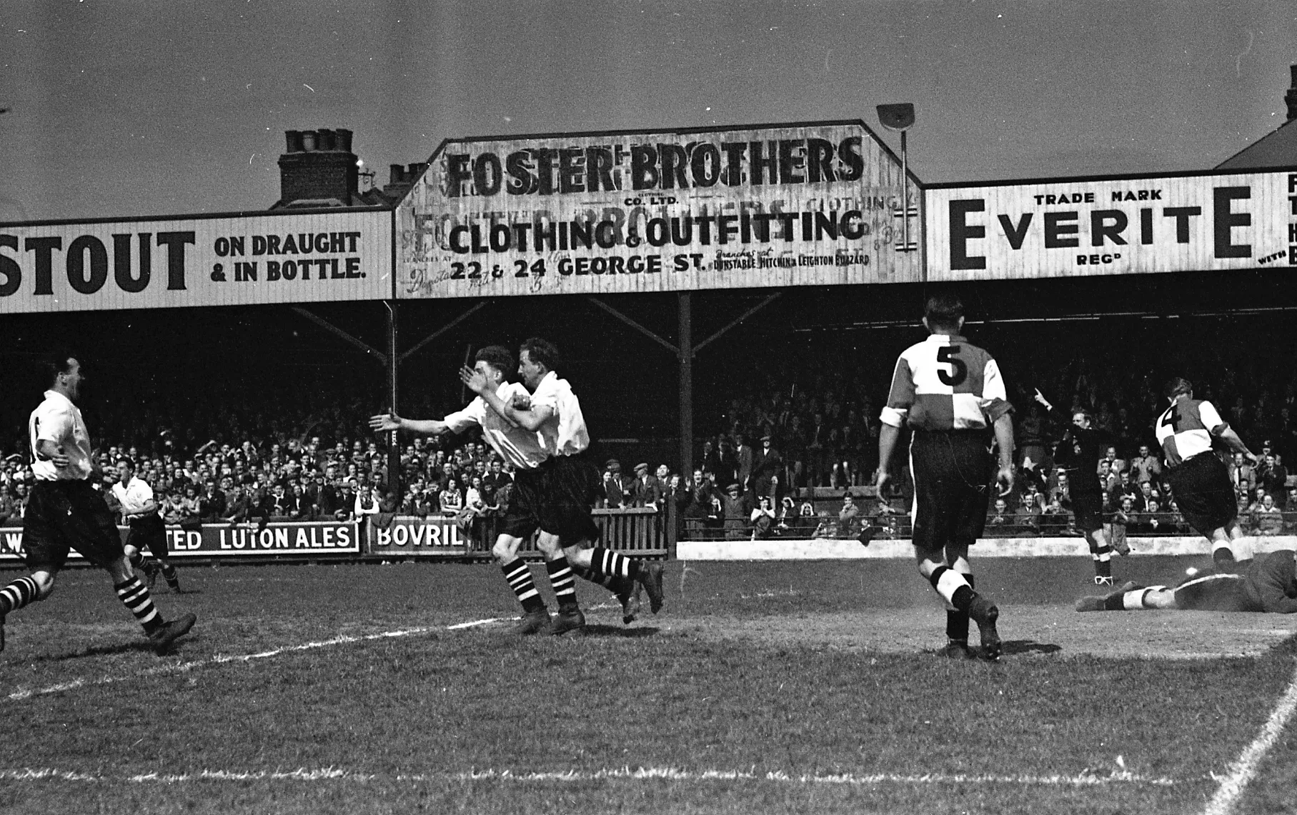 Luton Town FC vs Fulham (18th Apr 1949) | Hatters Heritage | A History of Luton Town FC