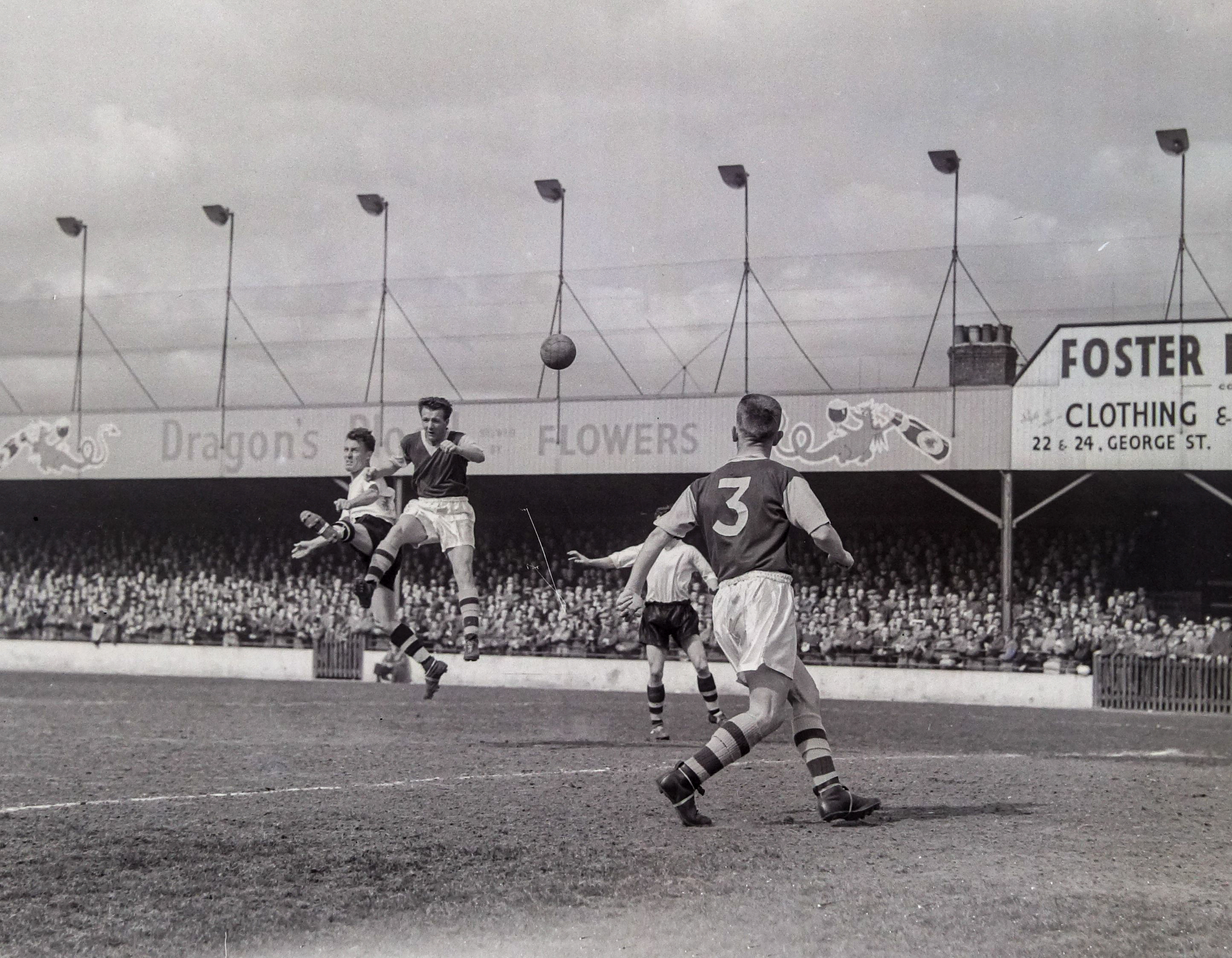 Luton Town FC vs Burnley (28th Apr 1956) | Hatters Heritage | A History ...