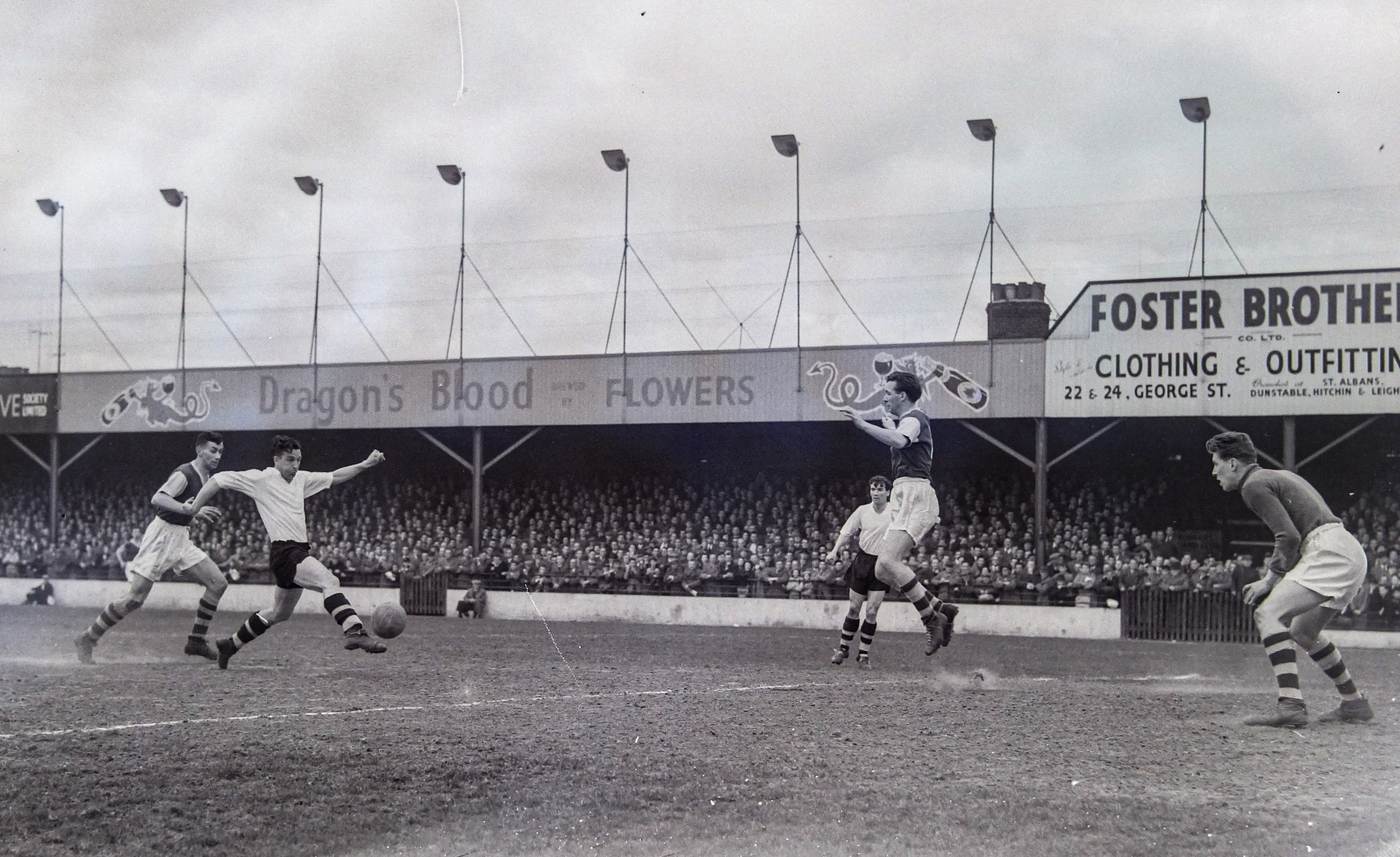Luton Town FC vs Burnley (28th Apr 1956) | Hatters Heritage | A History ...