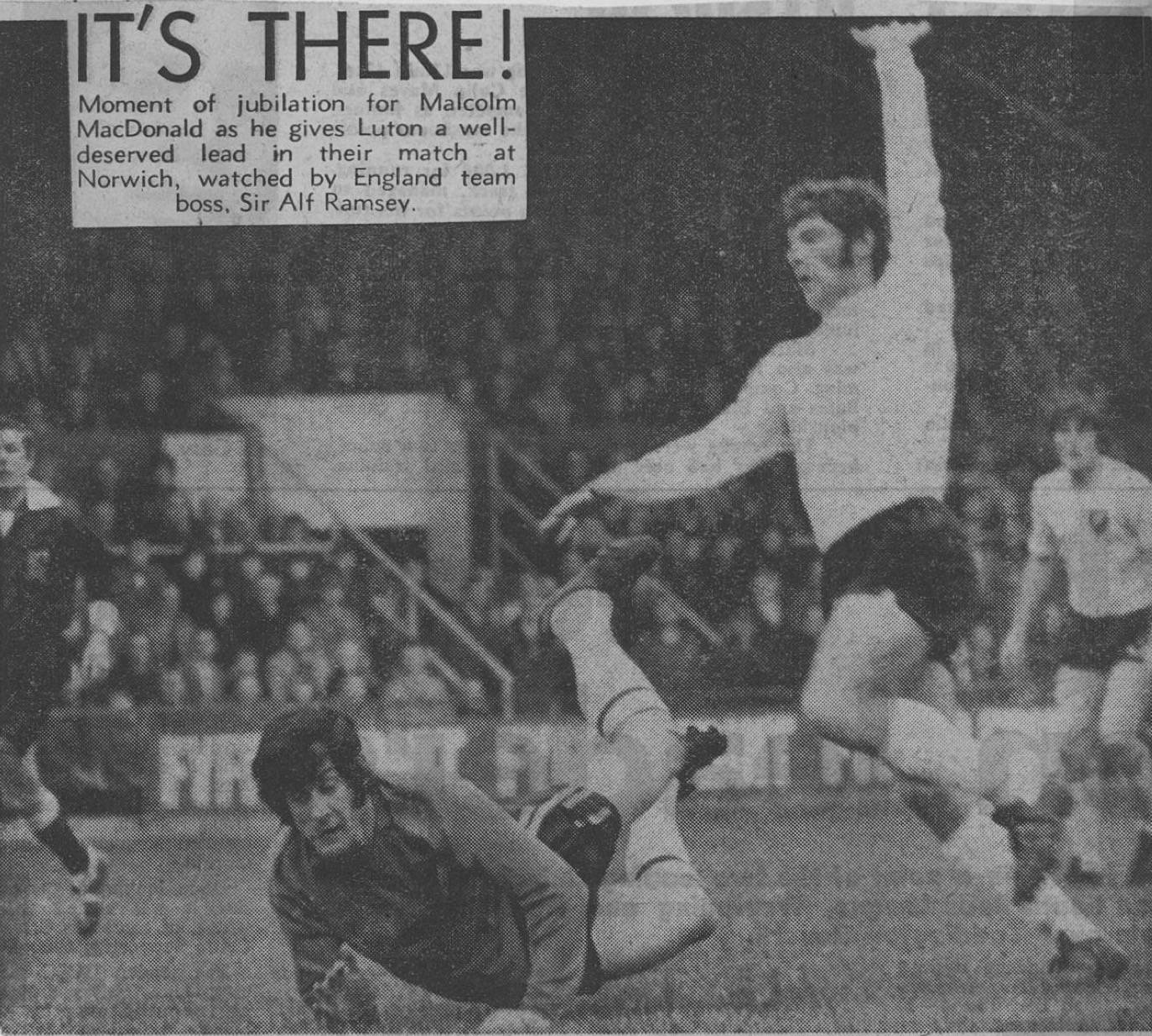 Norwich City vs Luton Town FC (19th Dec 1970) | Hatters Heritage | A ...