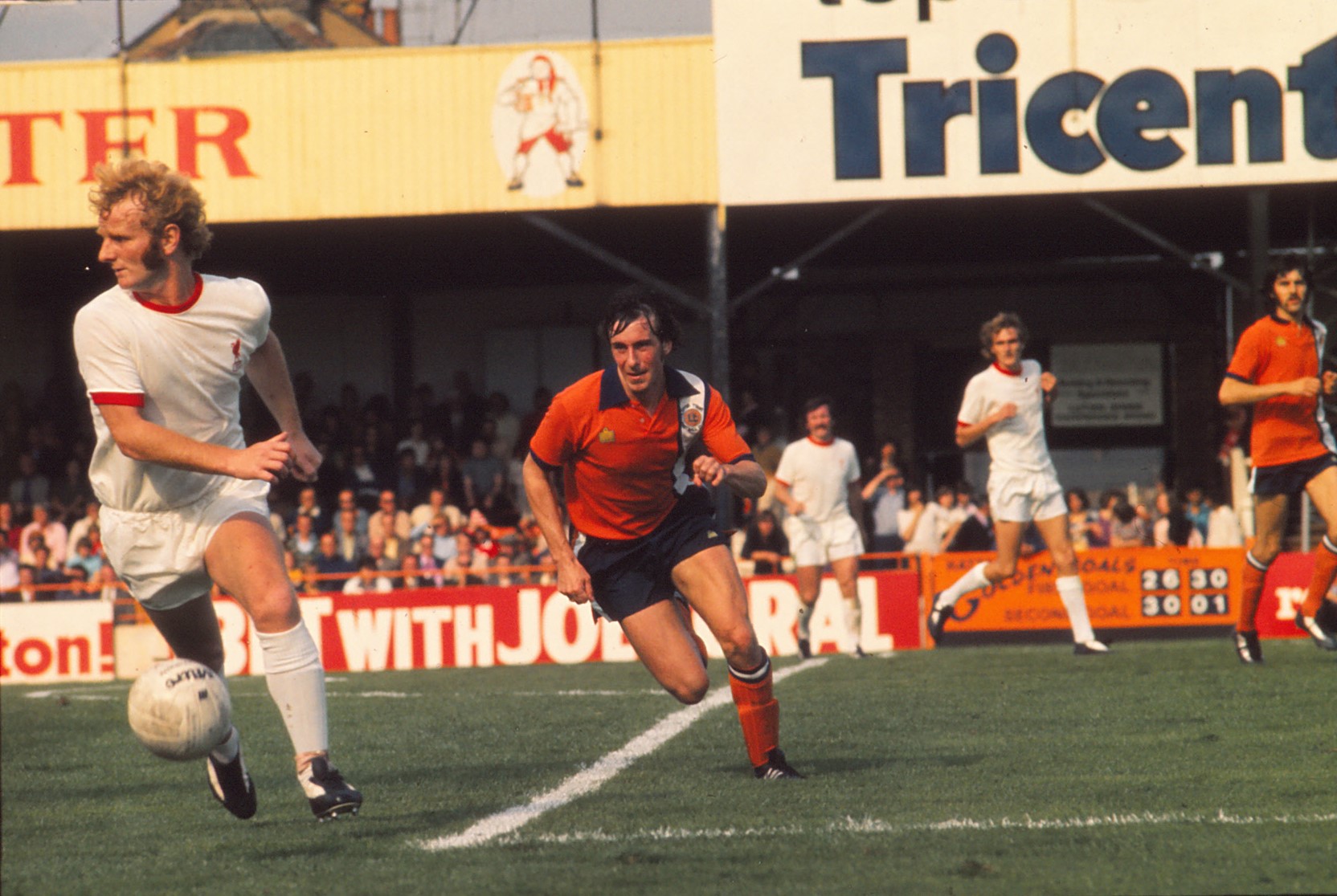 Luton Town FC vs Liverpool (17th Aug 1974) | Hatters Heritage | A ...