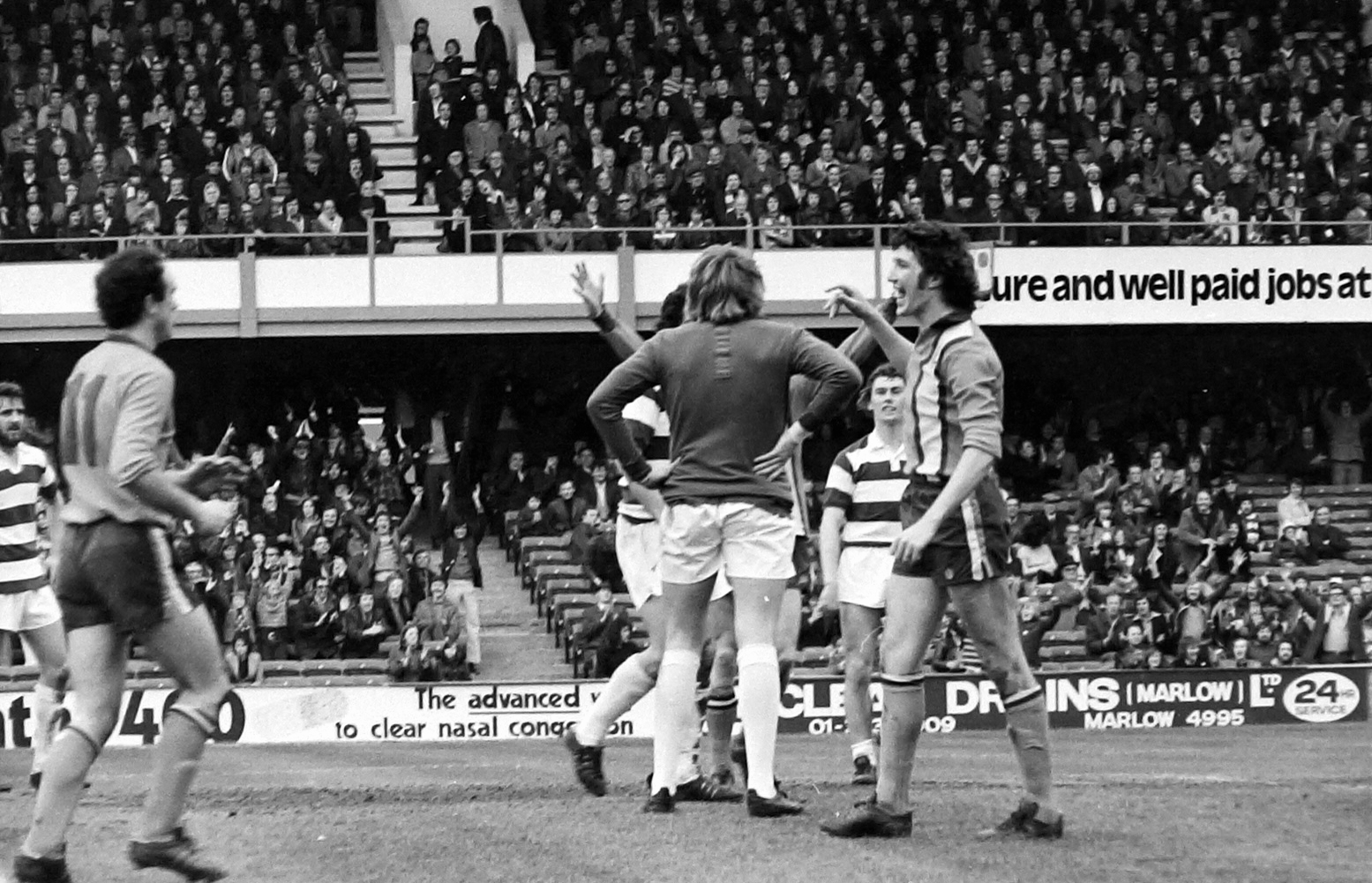 Queens Park Rangers vs Luton Town FC (1st Mar 1975) | Hatters Heritage ...