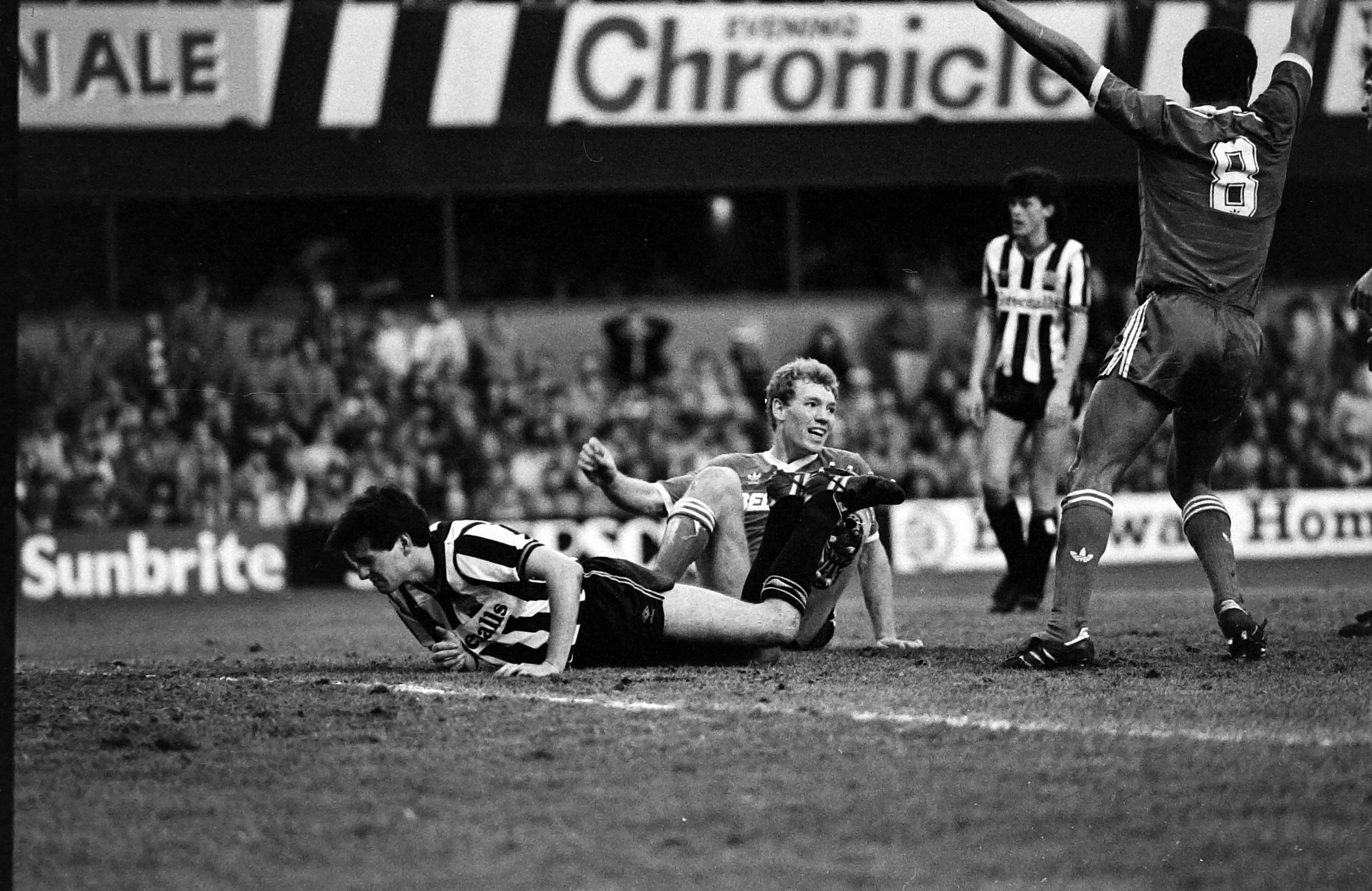 Newcastle United vs Luton Town FC (7th Feb 1987) | Hatters Heritage | A ...