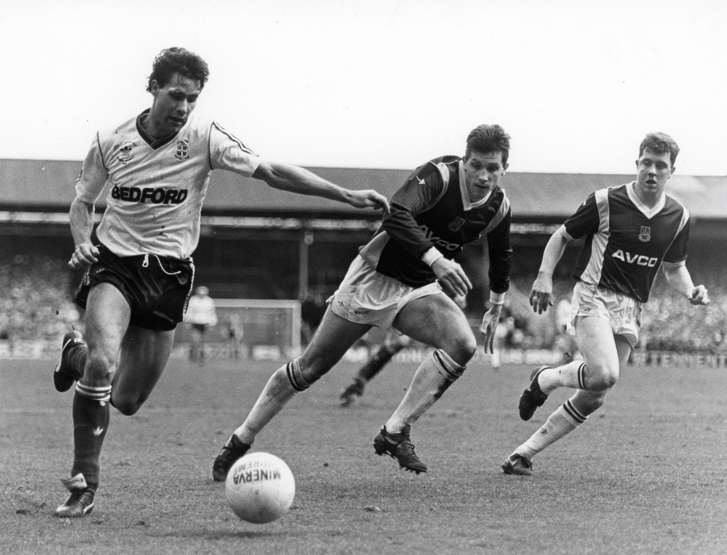 West Ham United vs Luton Town FC (12th Feb 1989) | Hatters Heritage | A ...
