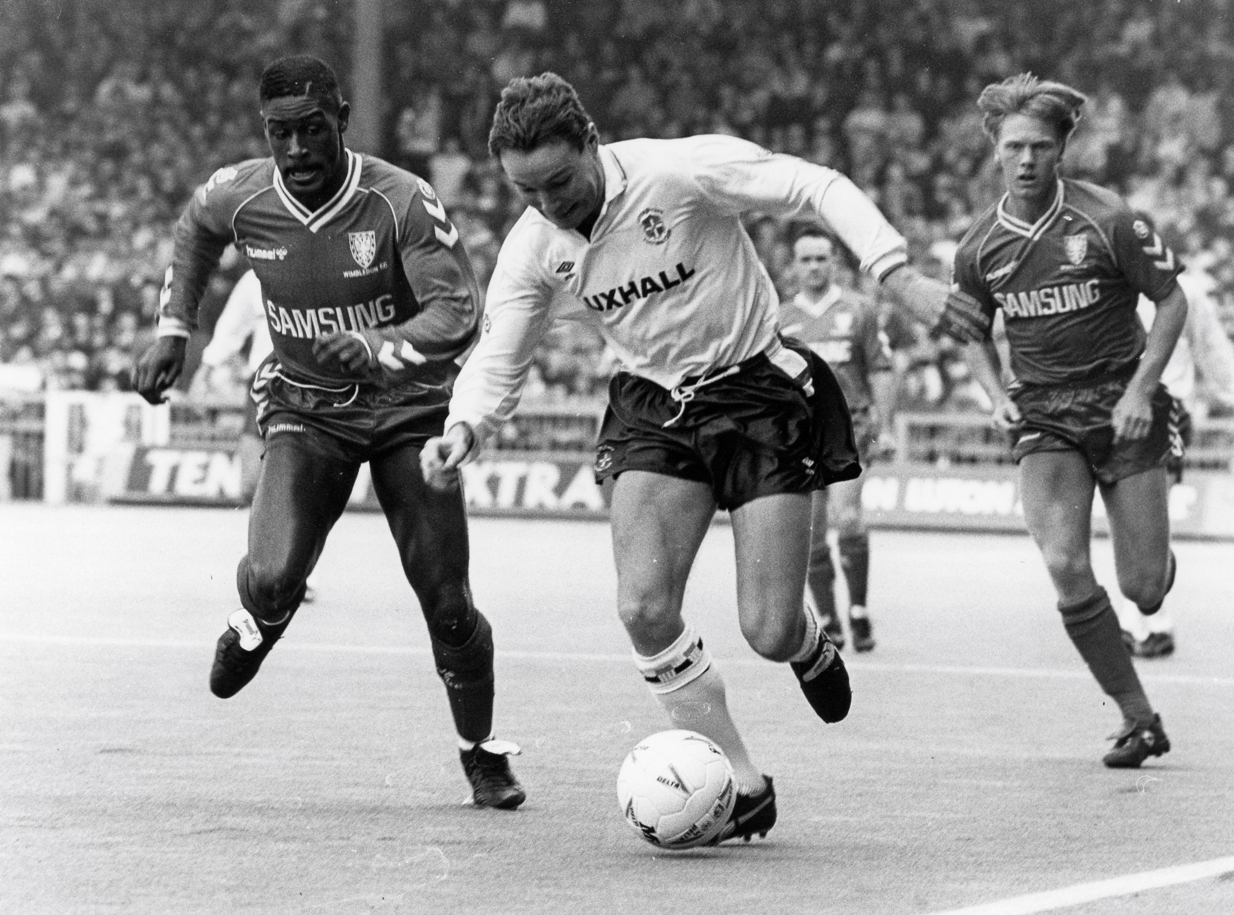 Luton Town FC vs Wimbledon (13th Apr 1991) | Hatters Heritage | A ...