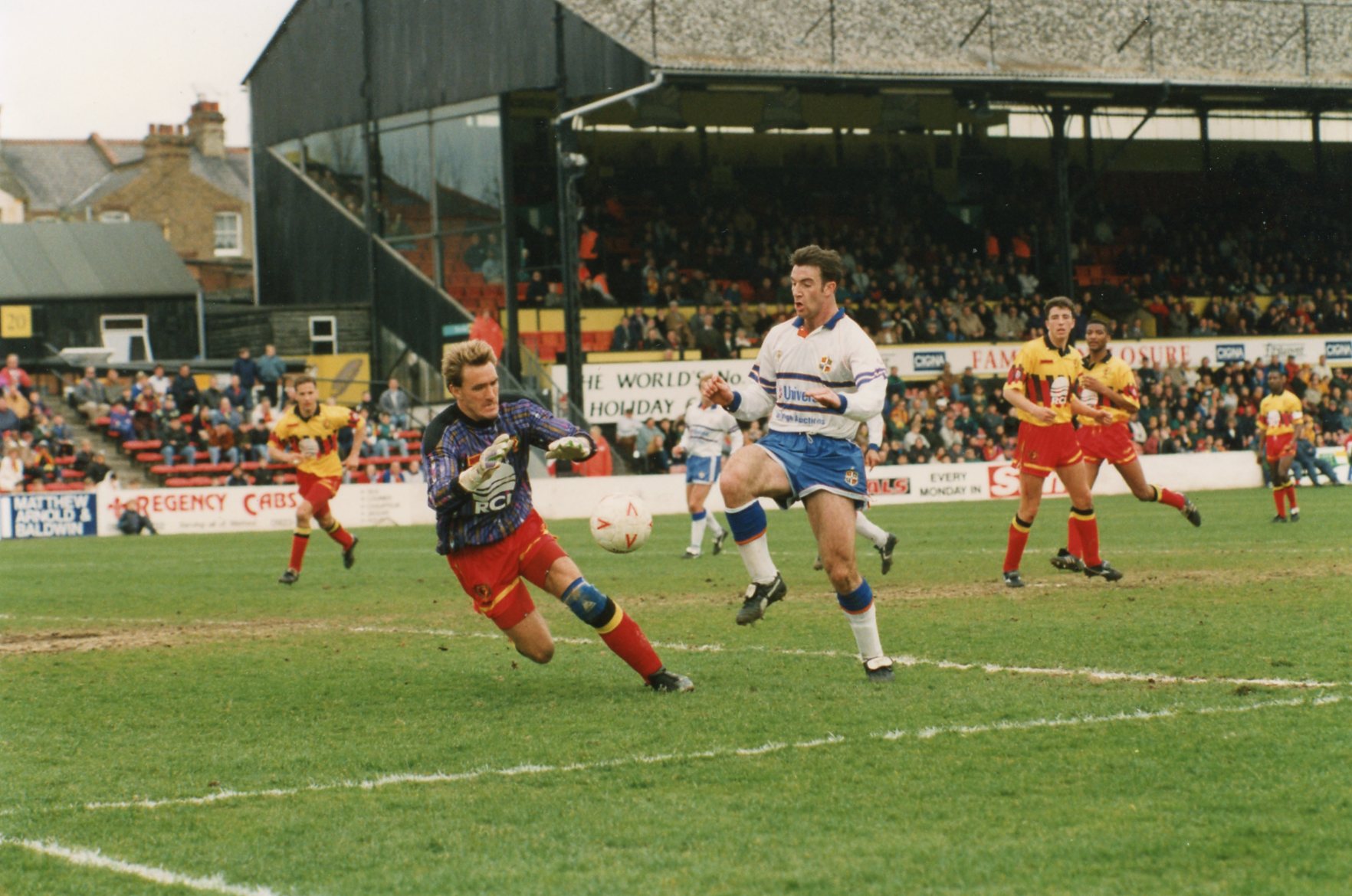 Watford vs Luton Town FC (3rd Apr 1993) | Hatters Heritage | A History ...