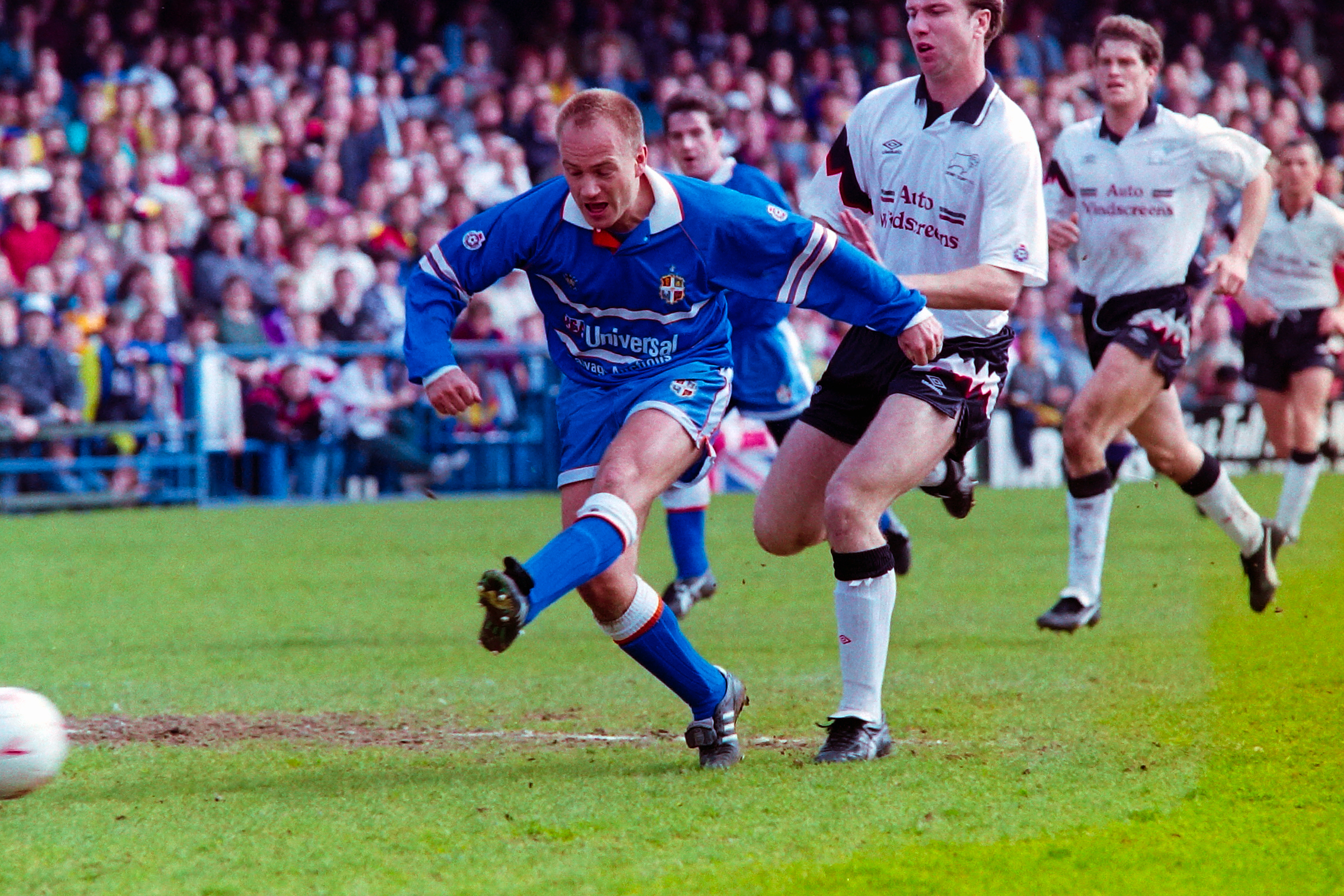 Derby County vs Luton Town FC (24th Apr 1993) | Hatters Heritage | A ...