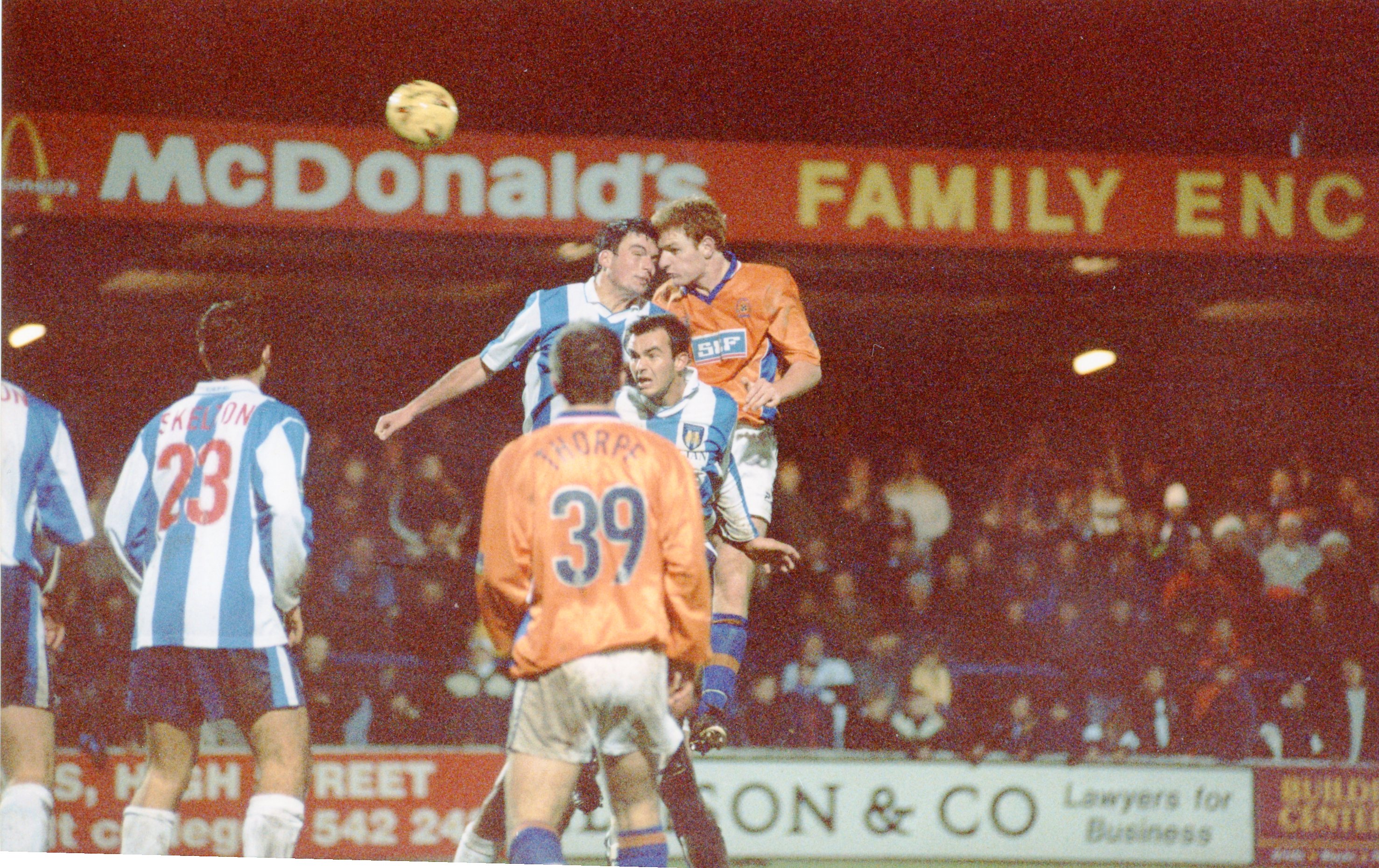 Colchester United vs Luton Town FC (17th Dec 1999) | Hatters Heritage ...