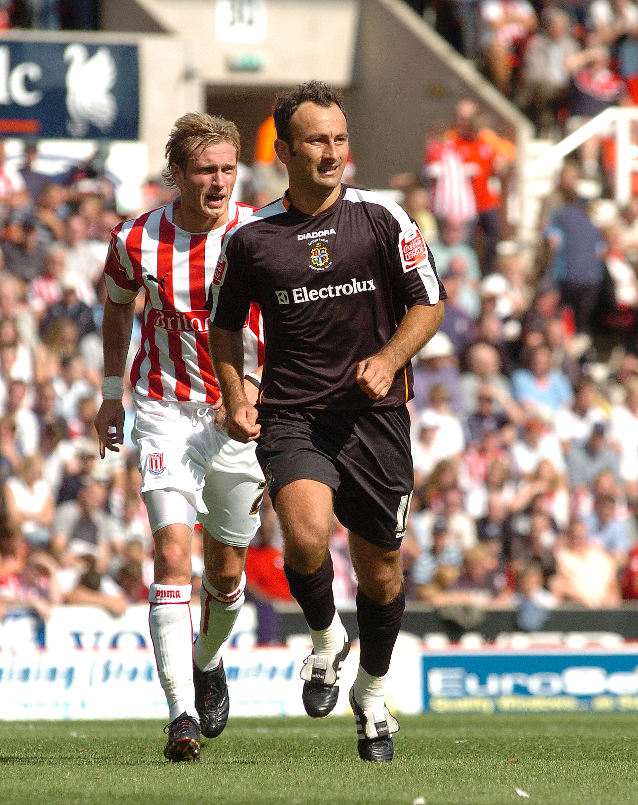 Stoke City vs Luton Town FC (20th Aug 2005) | Hatters Heritage | A History of Luton Town FC