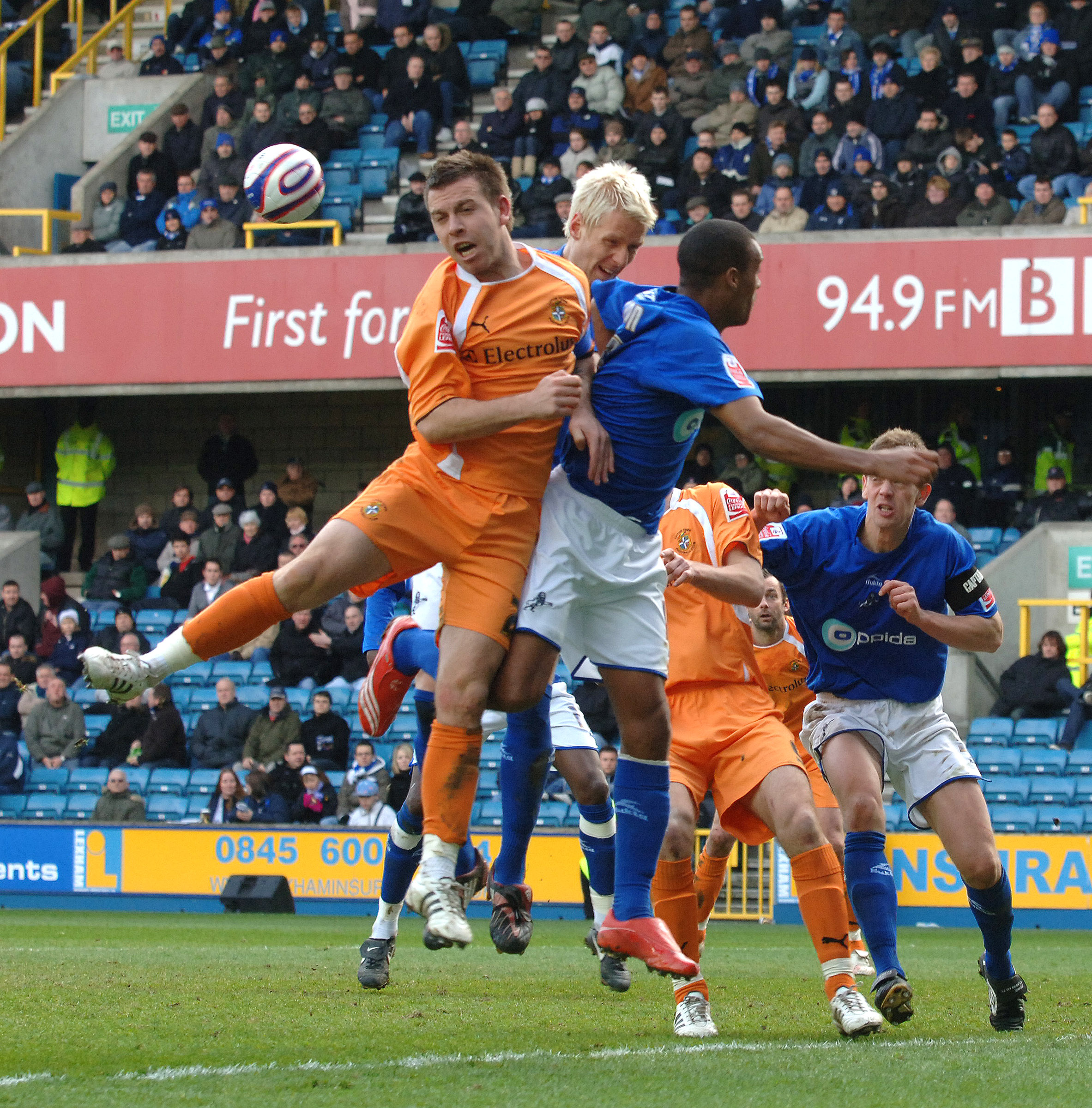 Millwall vs Luton Town FC (24th Mar 2008) | Hatters Heritage | A ...