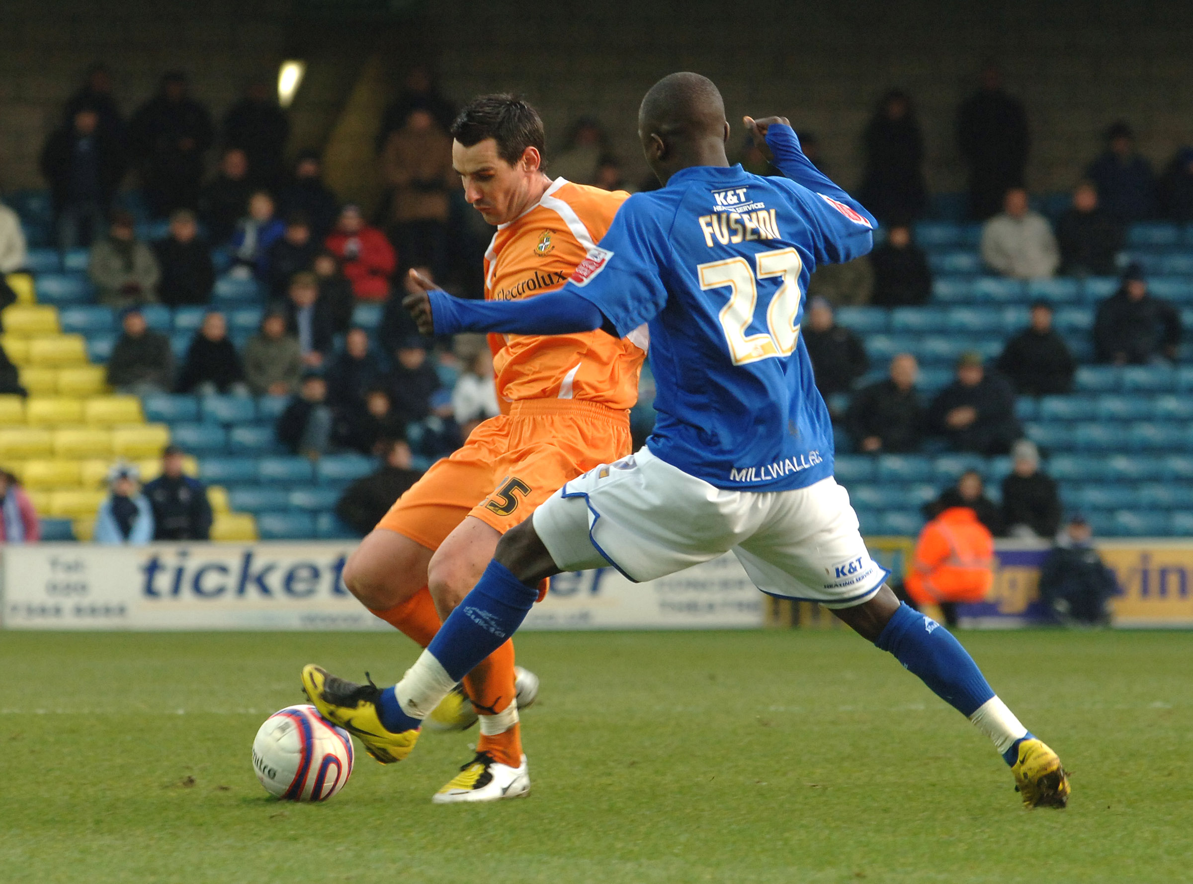Millwall vs Luton Town FC (24th Mar 2008) | Hatters Heritage | A ...