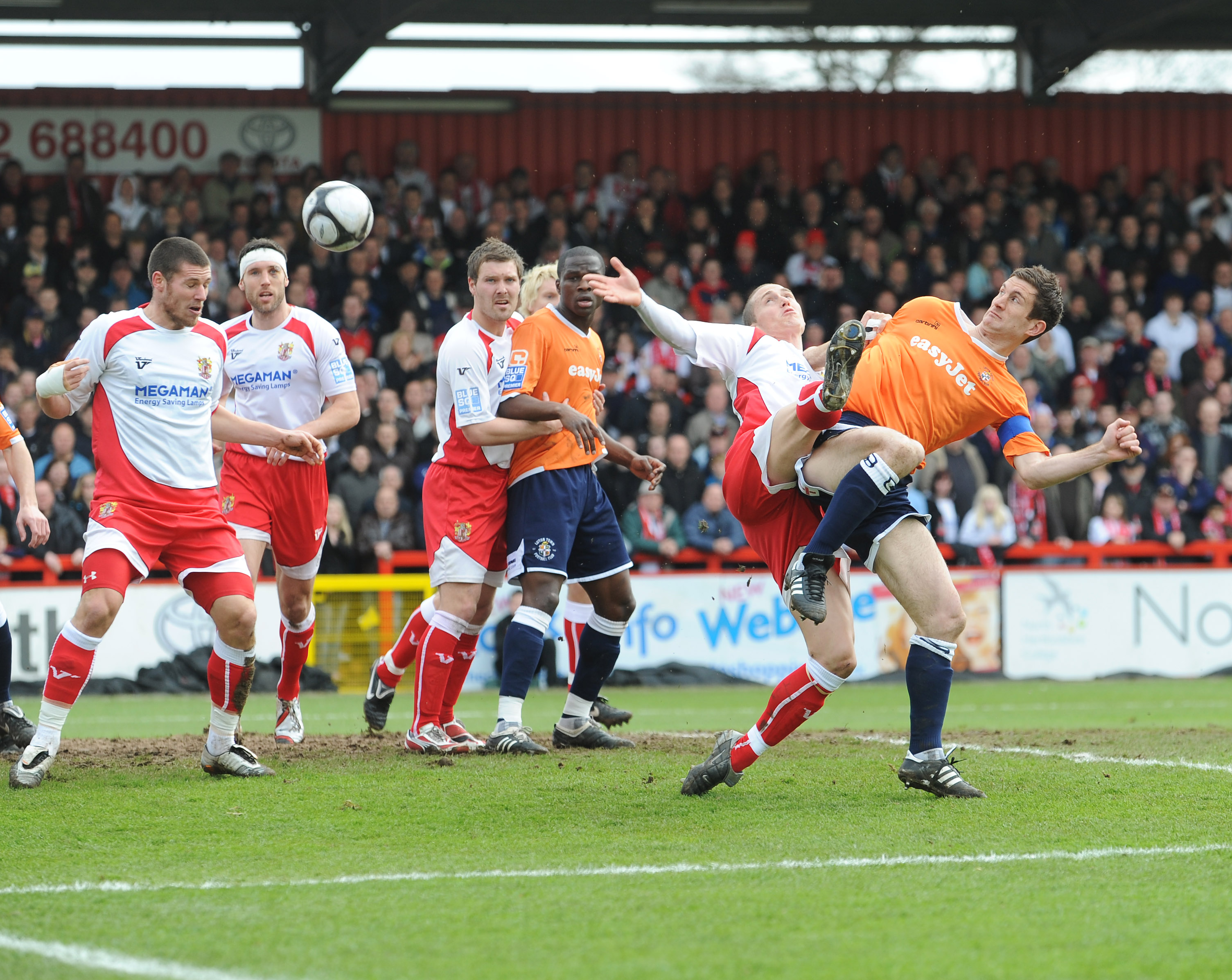 Stevenage Borough vs Luton Town FC (3rd Apr 2010) | Hatters Heritage ...