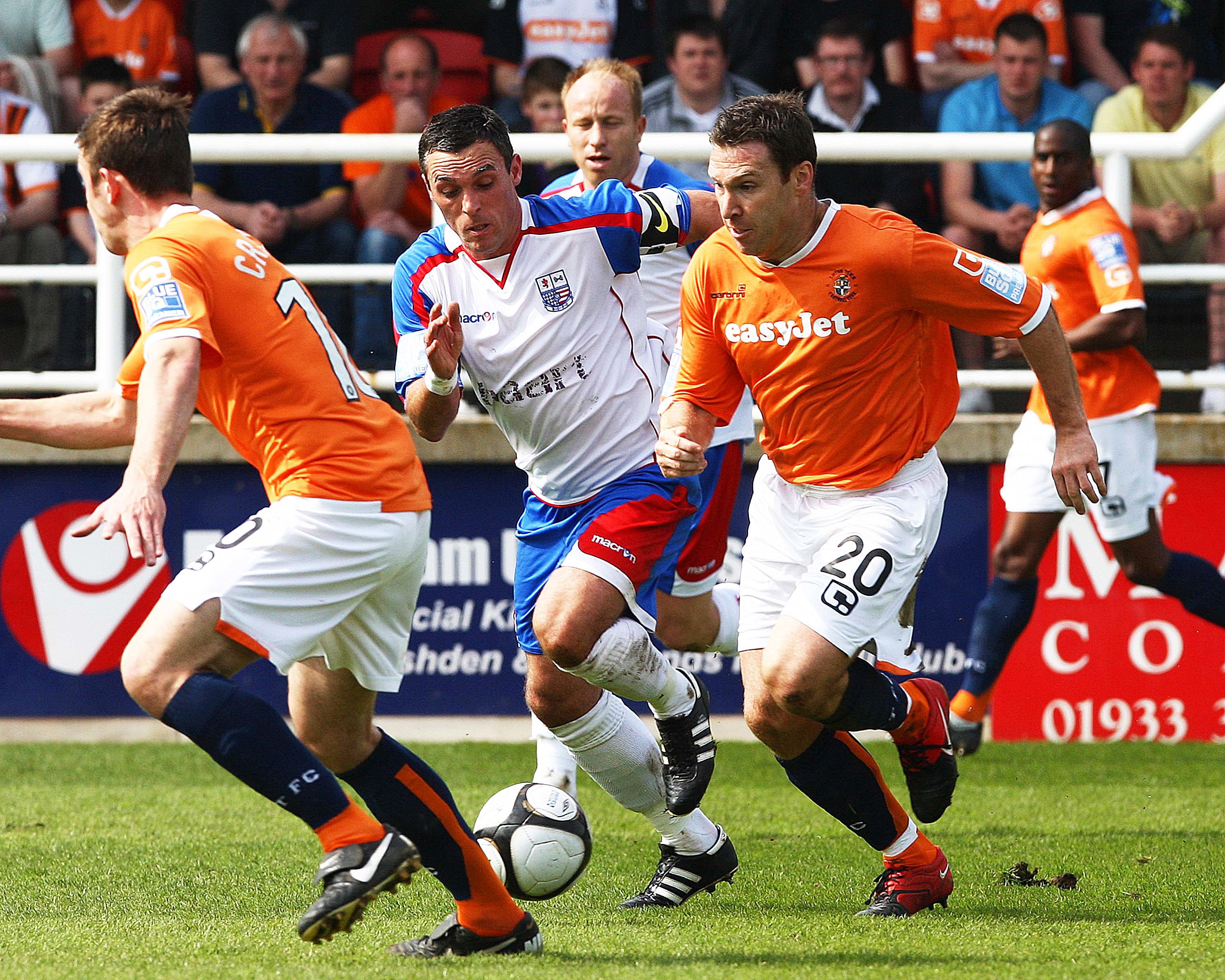 Rushden & Diamonds vs Luton Town FC (24th Apr 2010) | Hatters Heritage ...