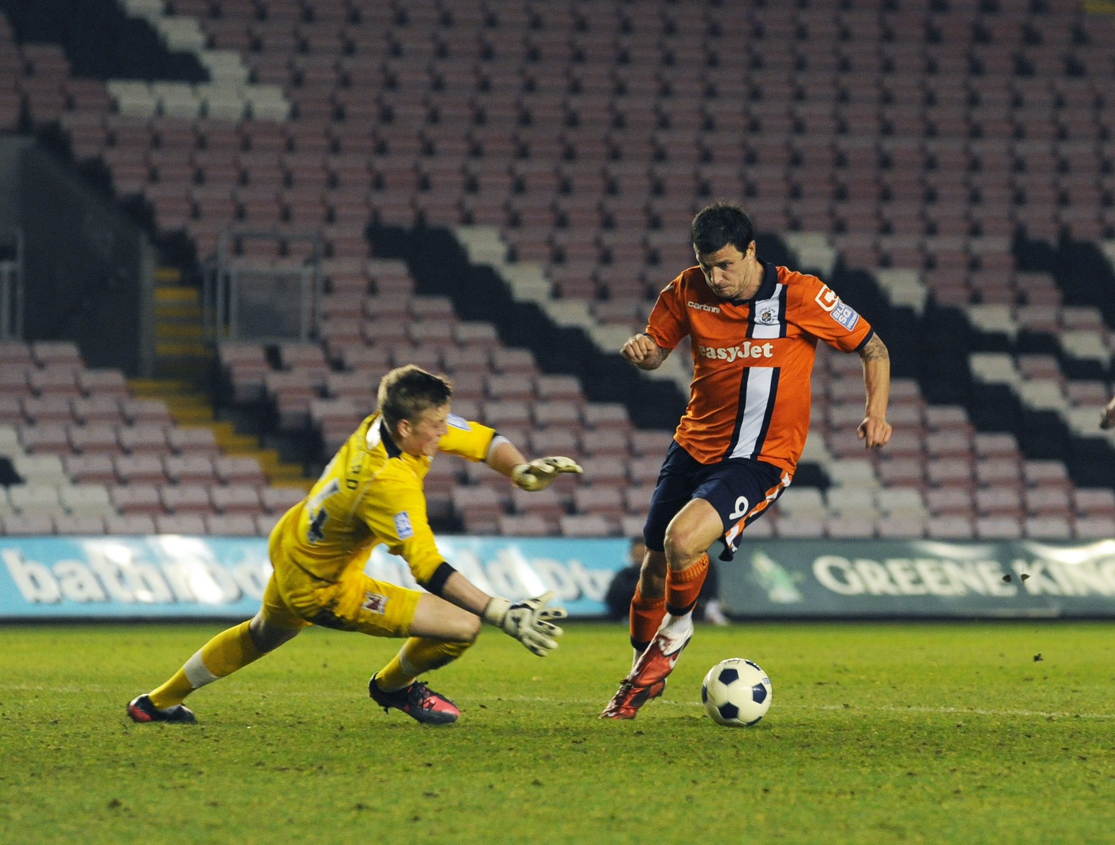 Darlington vs Luton Town FC (13th Mar 2012) | Hatters Heritage | A ...