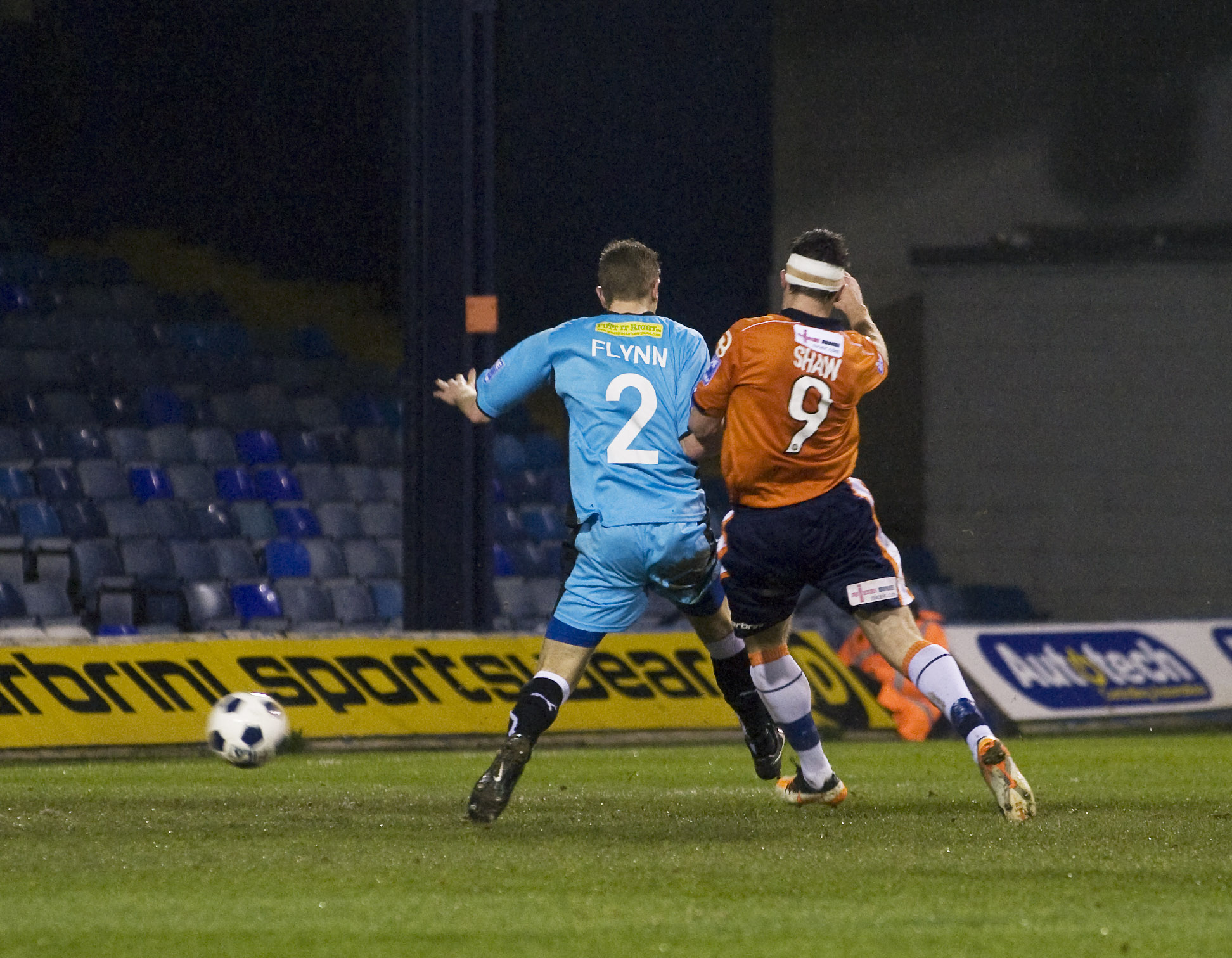 Luton Town FC vs Barrow (8th Jan 2013) | Hatters Heritage | A History ...