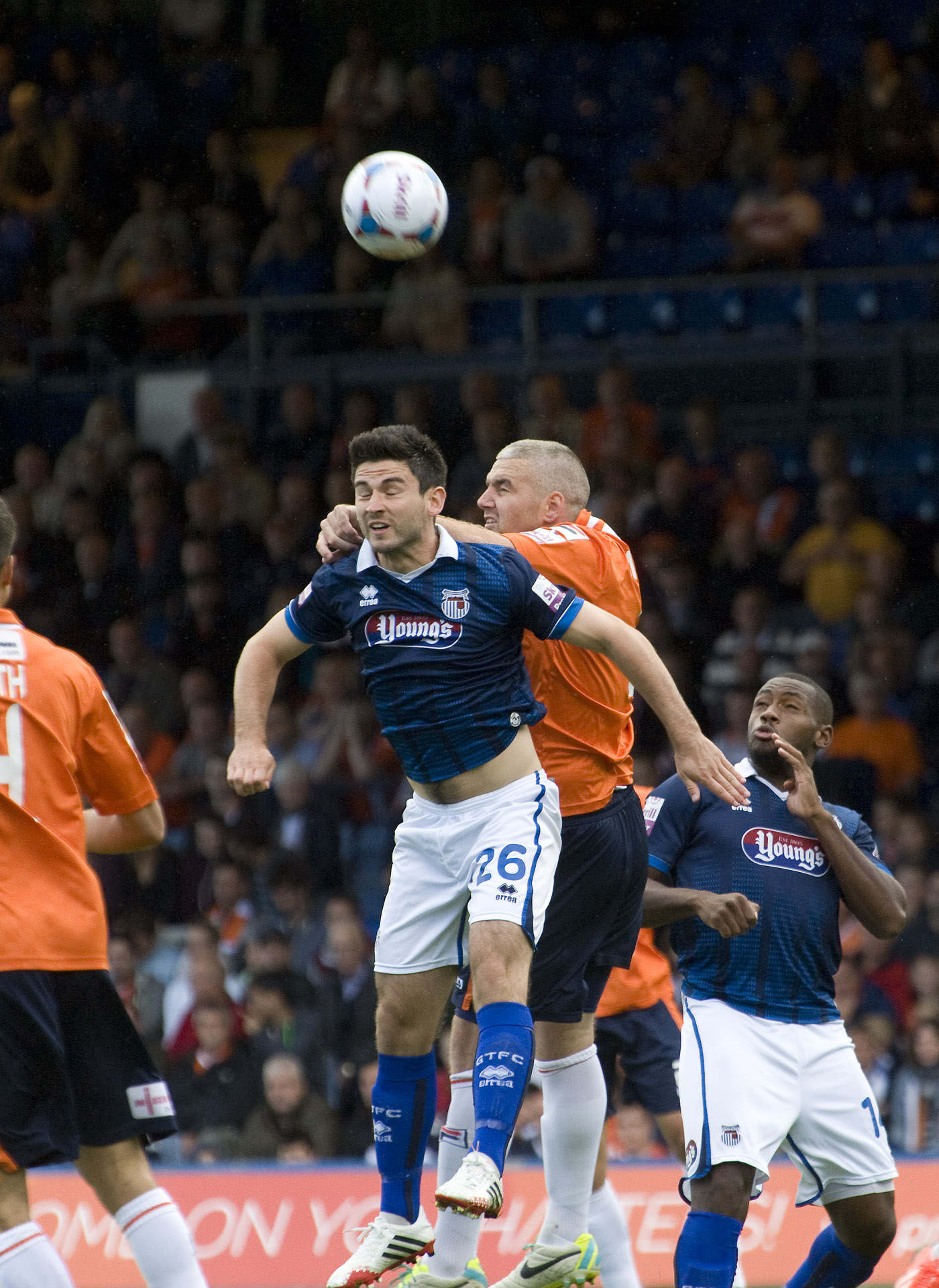 Luton Town FC vs Grimsby Town (7th Sep 2013) | Hatters Heritage | A ...