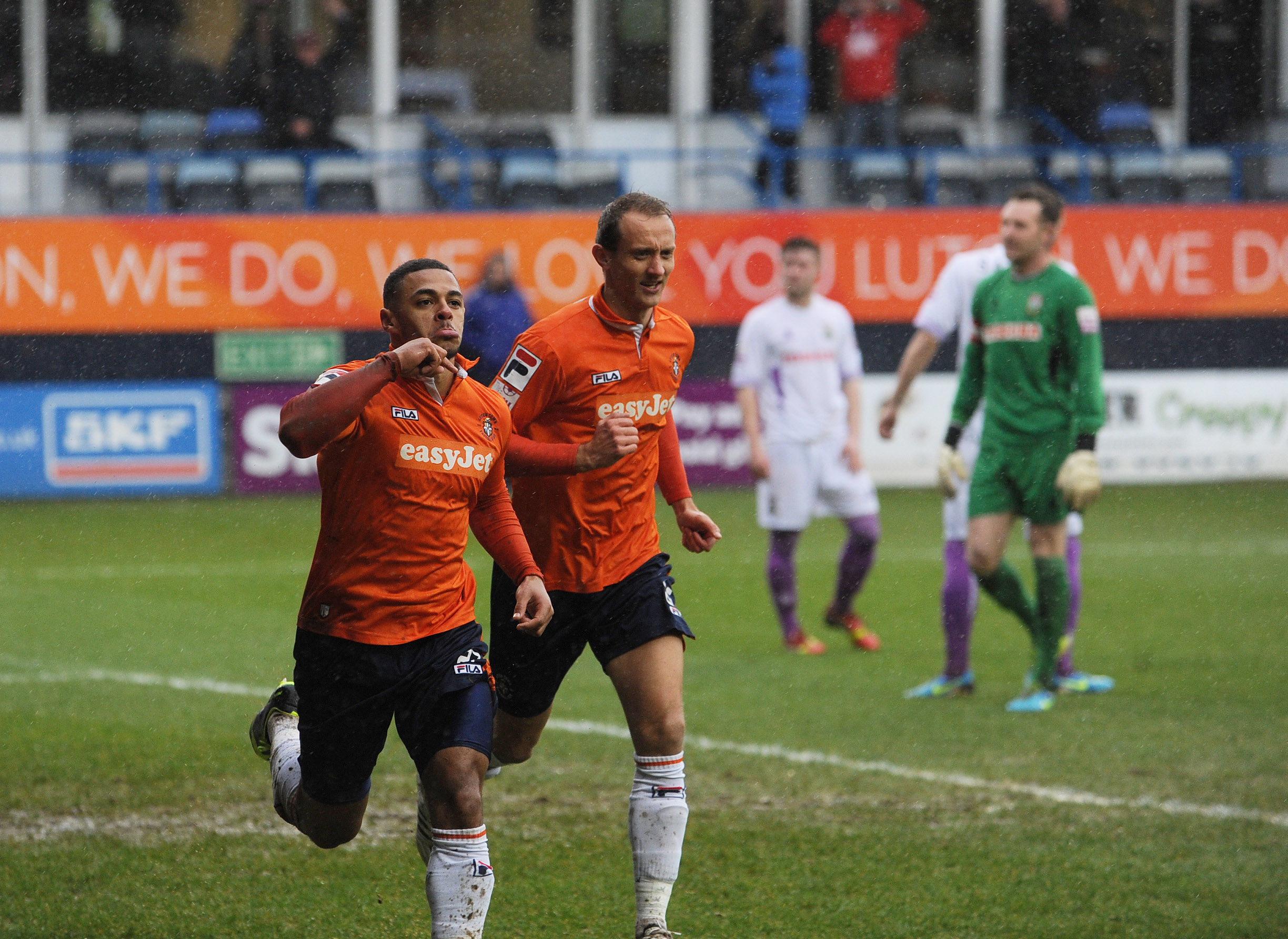 Luton Town FC vs Barnet (1st Jan 2014) | Hatters Heritage | A History ...