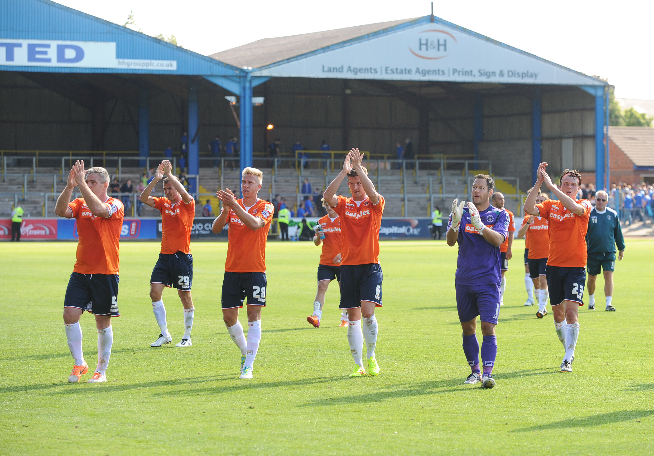 Carlisle United vs Luton Town FC (9th Aug 2014) | Hatters Heritage | A ...