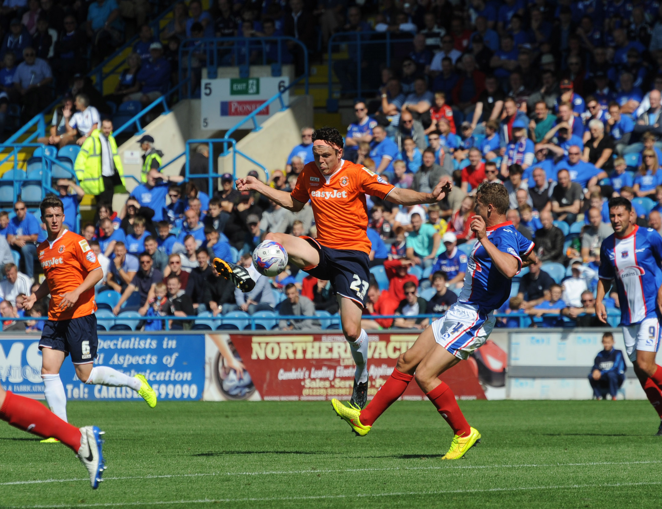 Carlisle United vs Luton Town FC (9th Aug 2014) | Hatters Heritage | A ...
