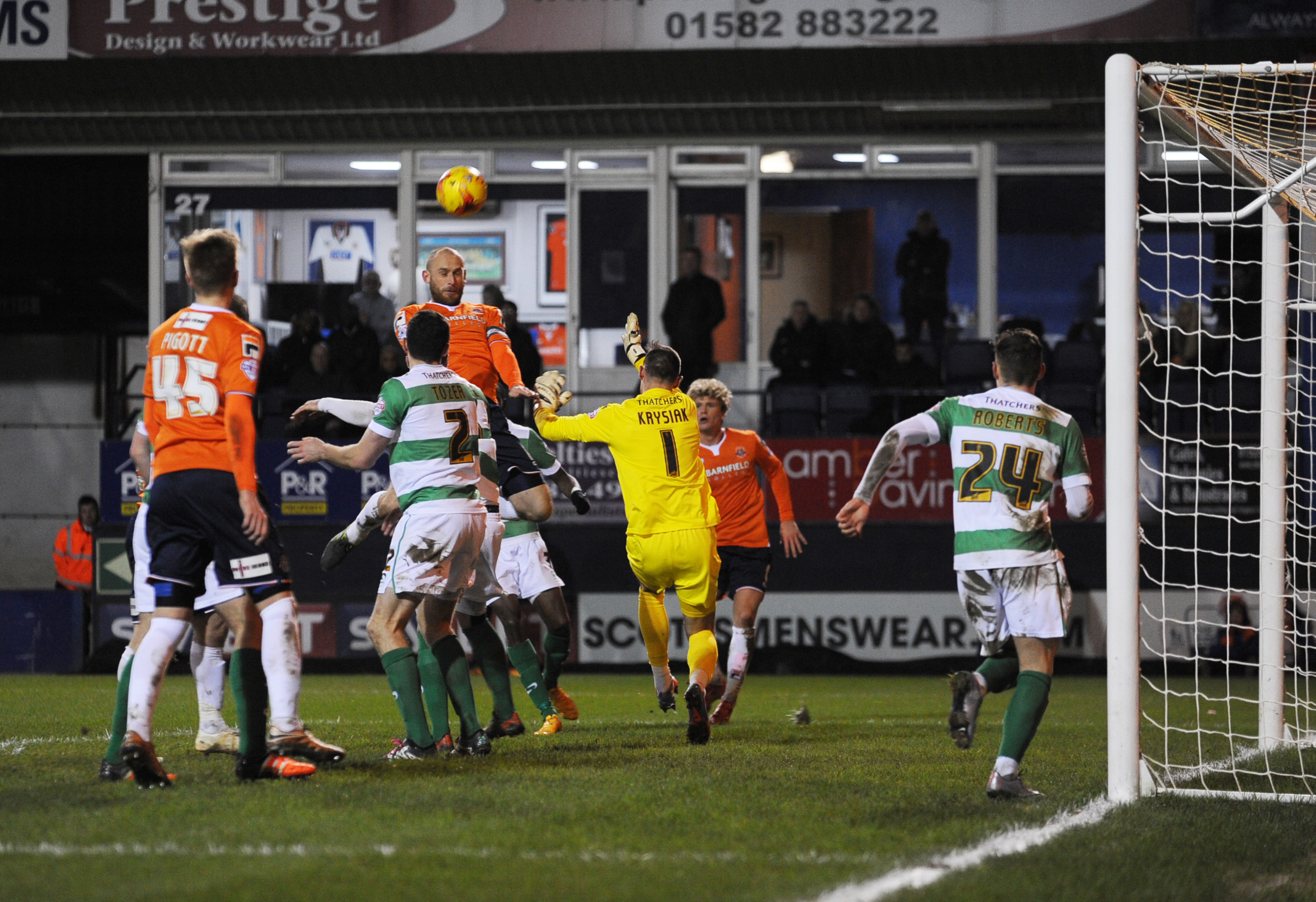 Scott Cuthbert | Hatters Heritage | A History of Luton Town FC