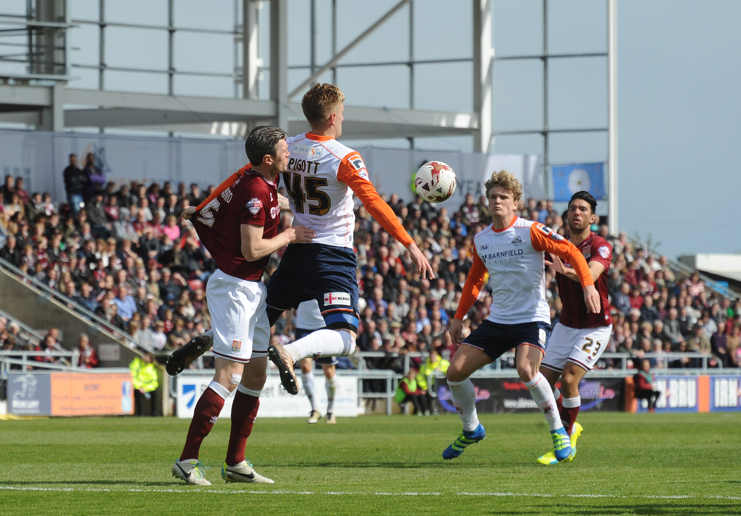 Northampton Town vs Luton Town FC (30th Apr 2016) | Hatters Heritage ...