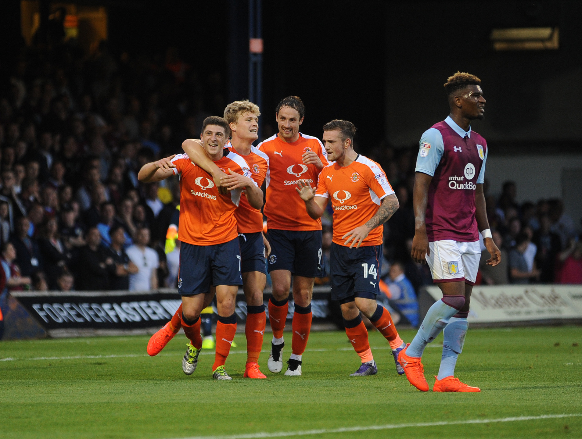 Luton Town FC vs Aston Villa (10th Aug 2016) | Hatters Heritage | A ...