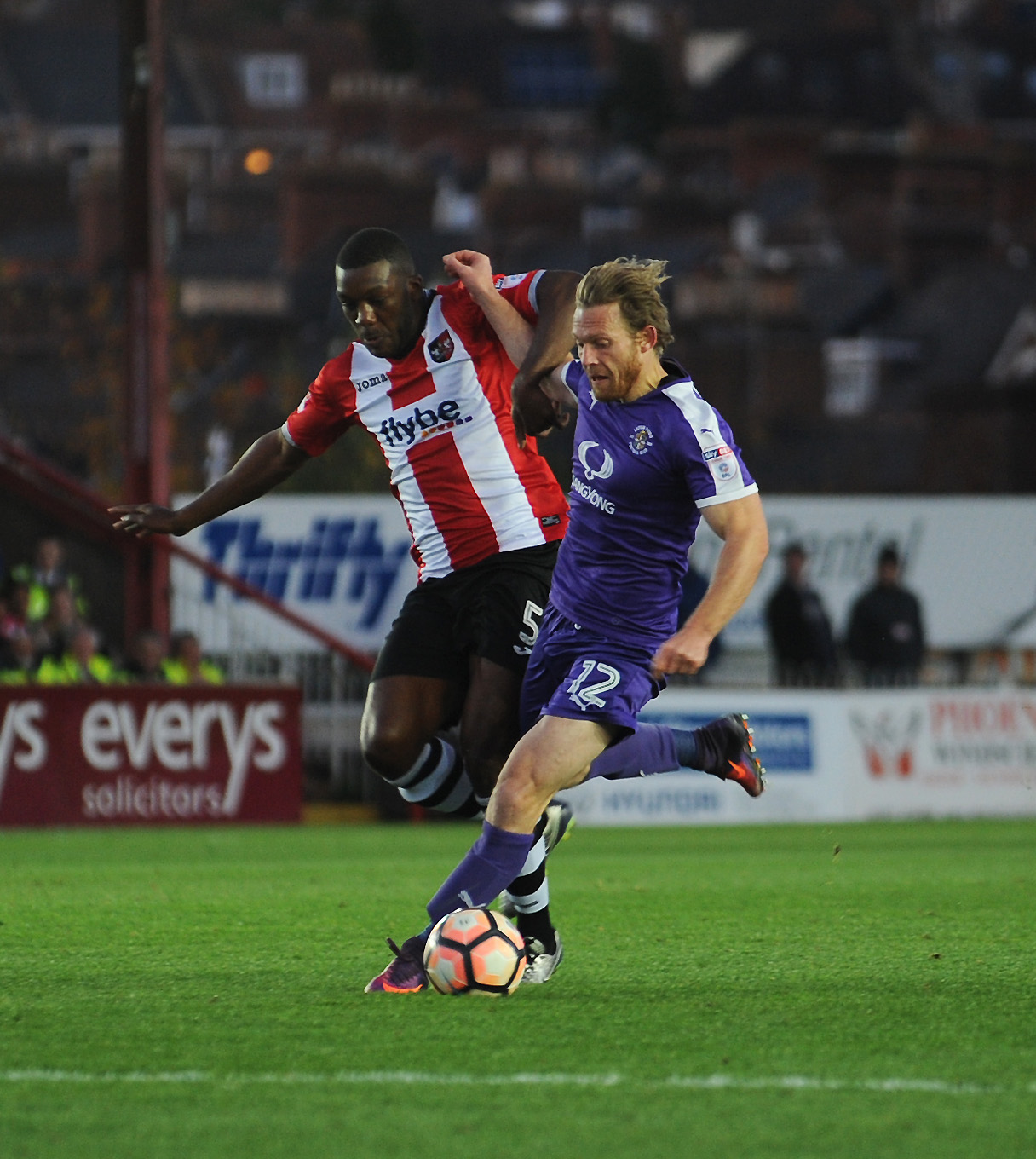 Exeter City vs Luton Town FC (5th Nov 2016) | Hatters Heritage | A ...