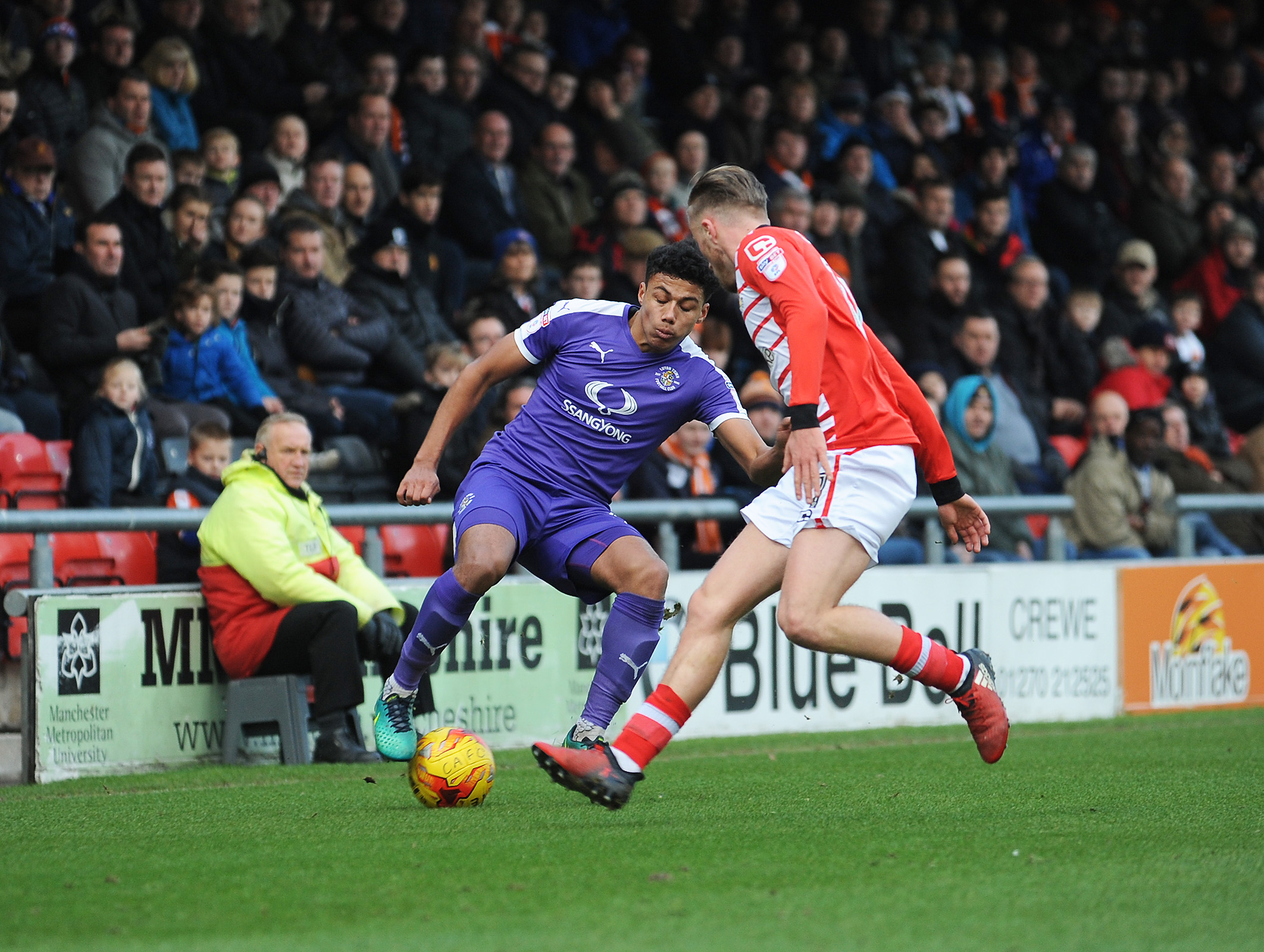 Crewe Alexandra vs Luton Town FC (14th Jan 2017) | Hatters Heritage | A ...