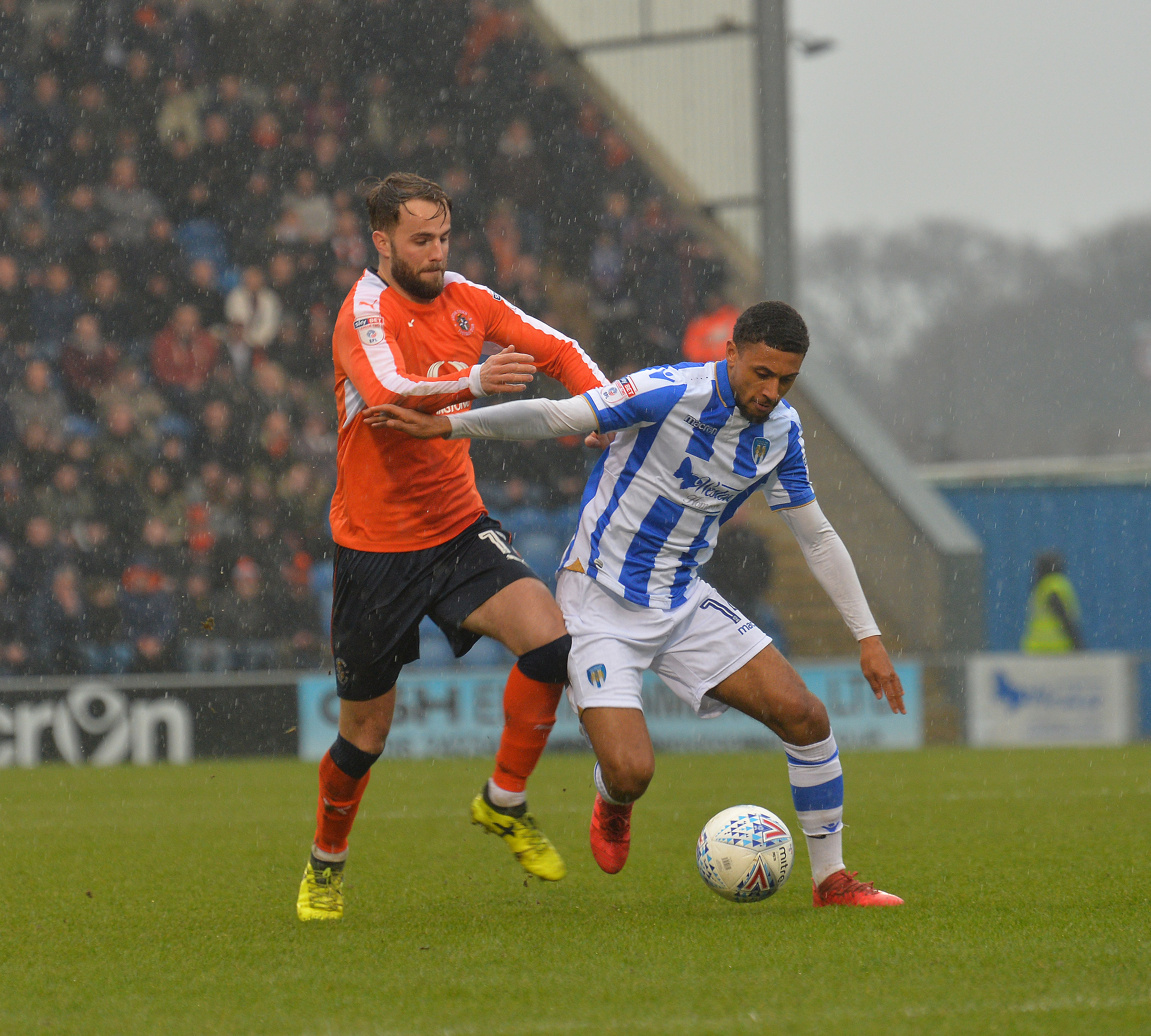 Colchester United vs Luton Town FC (30th Mar 2018) | Hatters Heritage ...