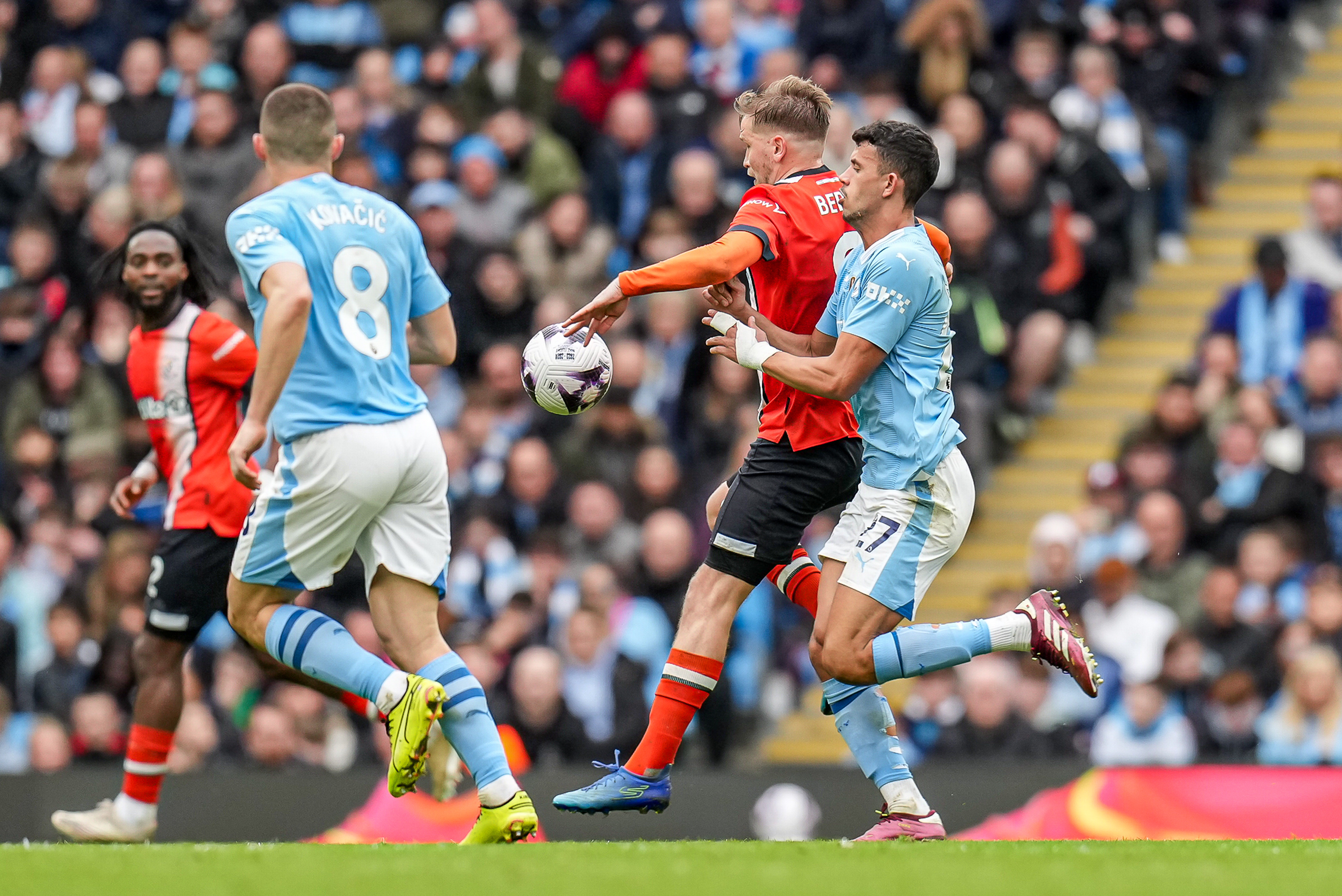 Manchester City vs Luton Town FC (13th Apr 2024) | Hatters Heritage | A ...