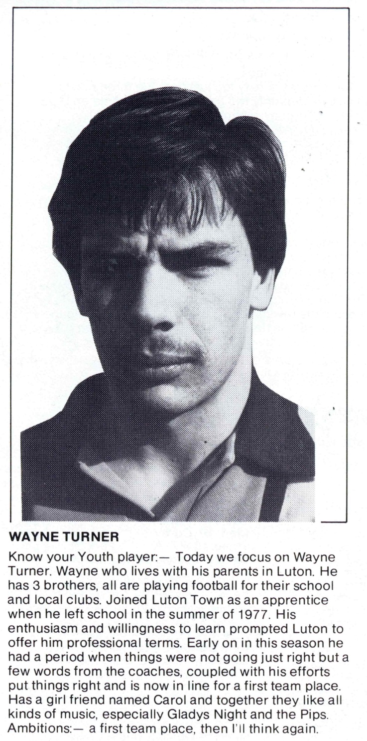 Wayne Turner | Hatters Heritage | A History of Luton Town FC