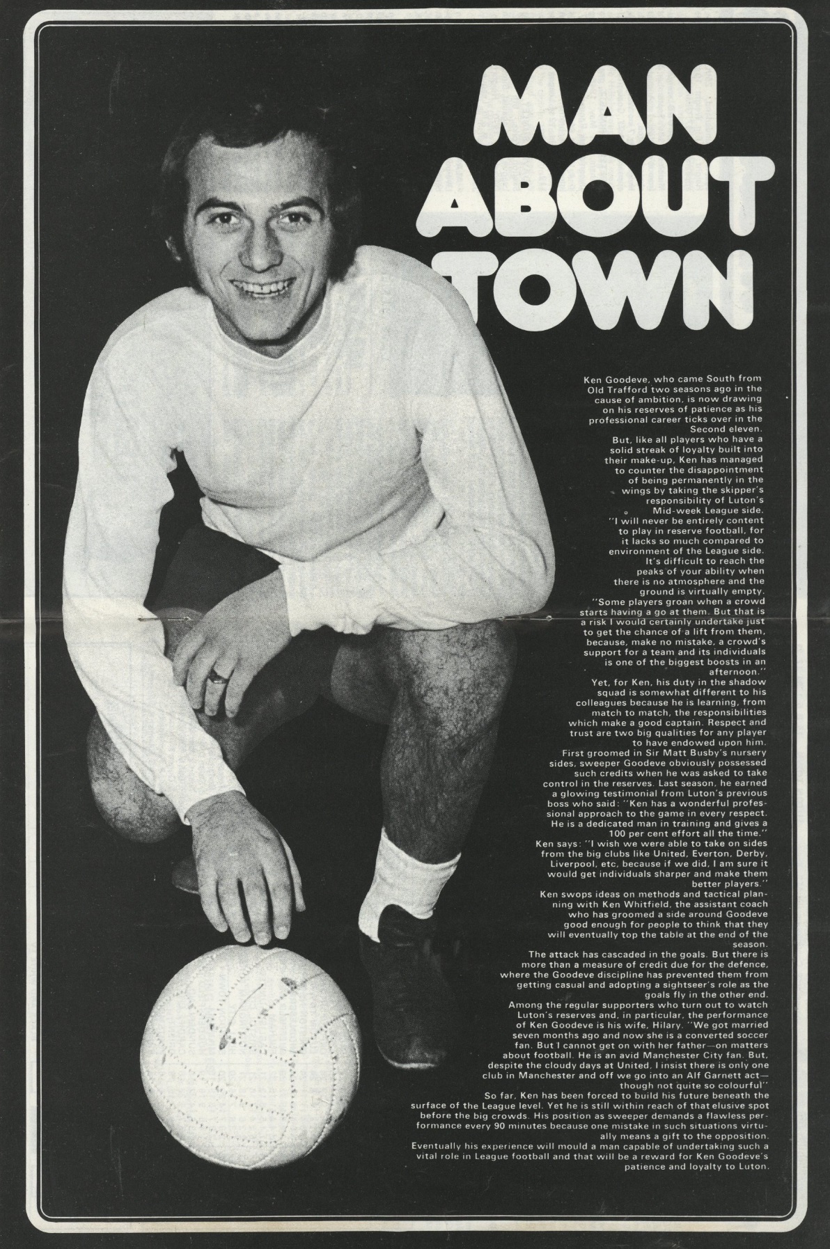 Ken Goodeve | Hatters Heritage | A History of Luton Town FC