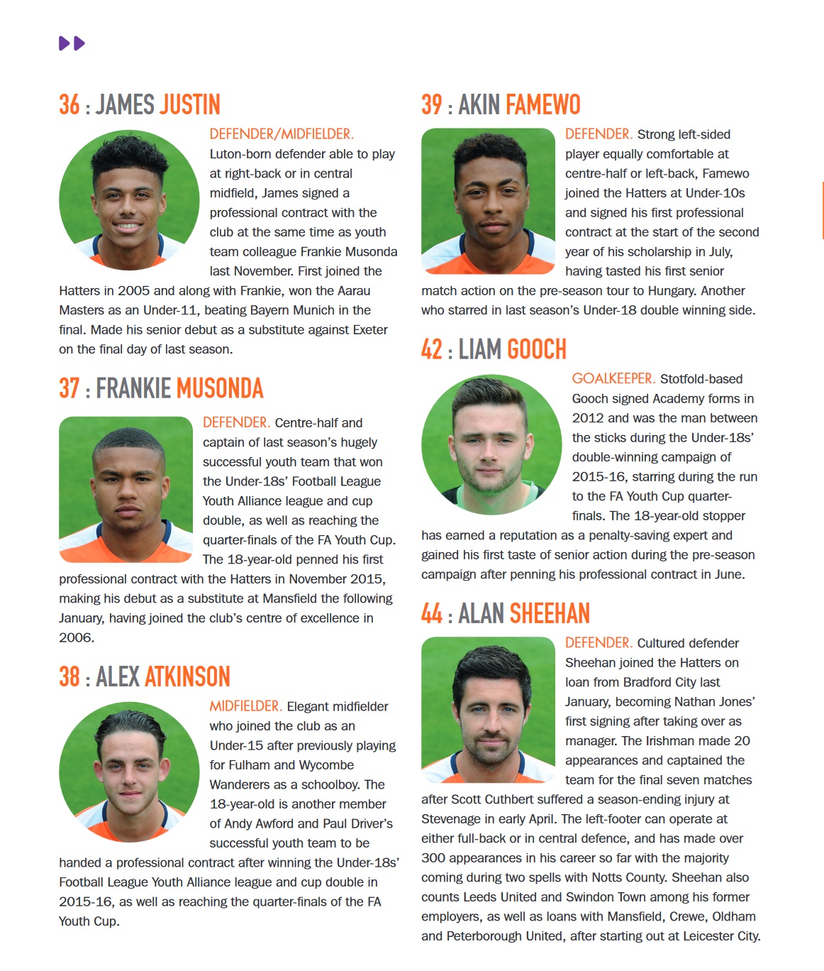 Akin Famewo | Hatters Heritage | A History of Luton Town FC