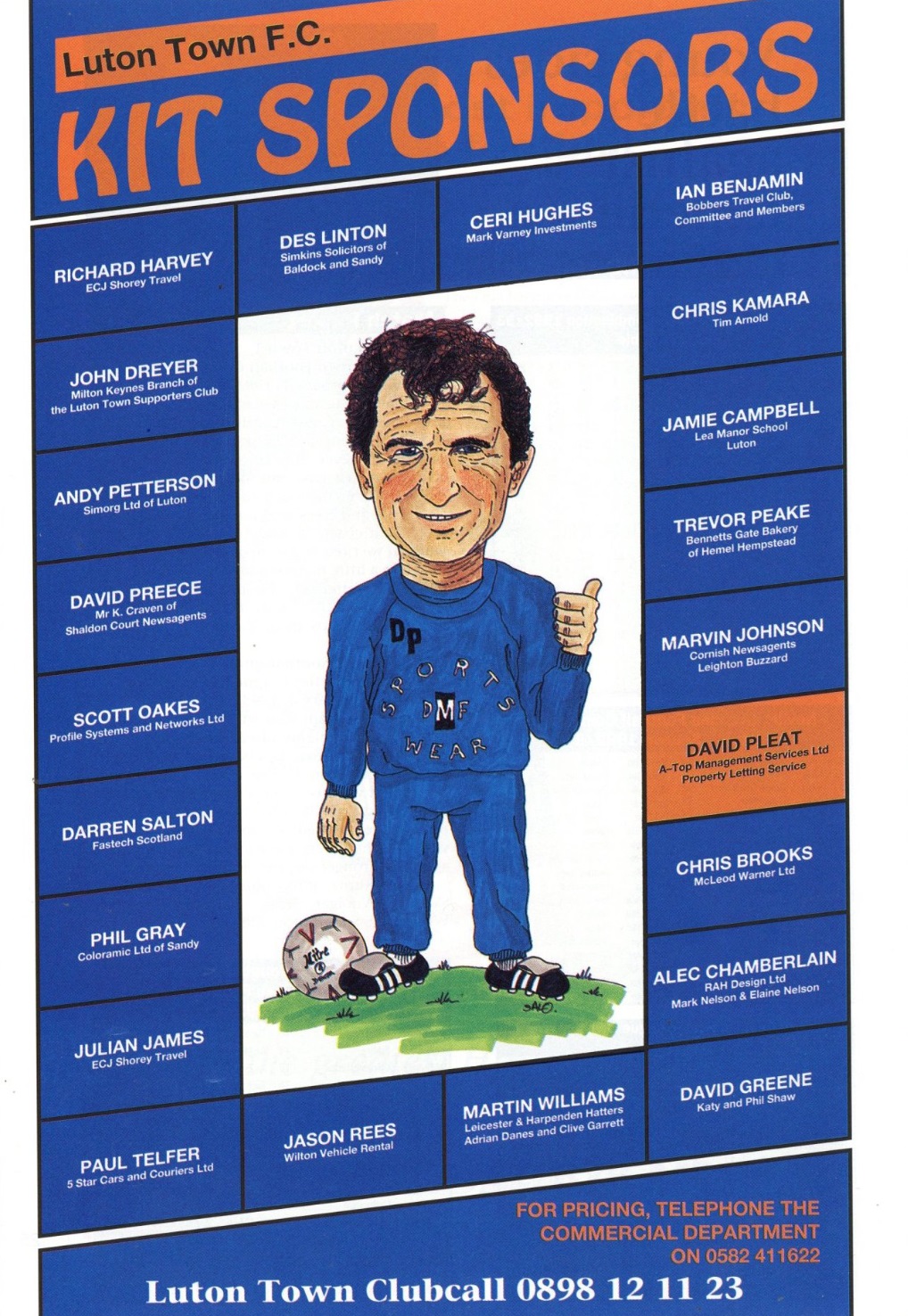 David Pleat | Hatters Heritage | A History of Luton Town FC