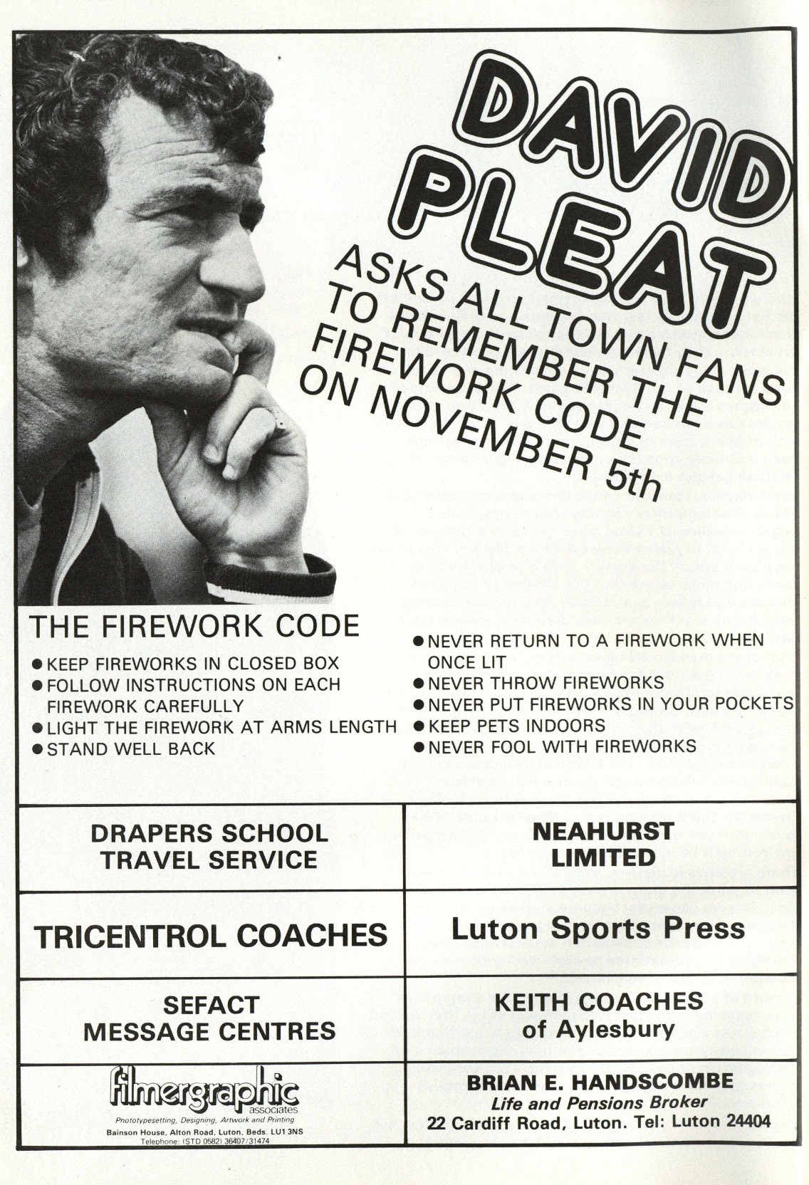 David Pleat | Hatters Heritage | A History of Luton Town FC