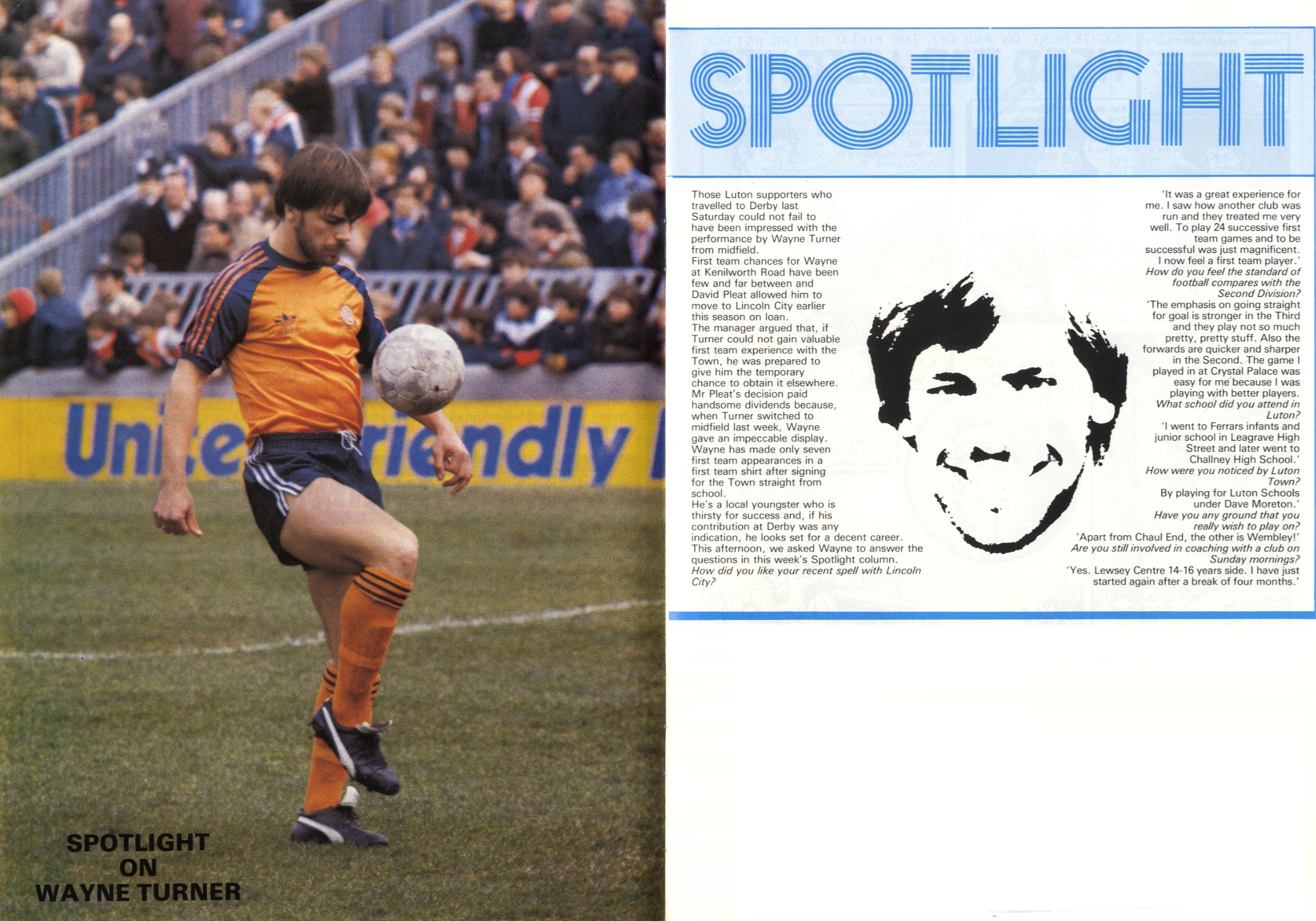 Wayne Turner | Hatters Heritage | A History of Luton Town FC