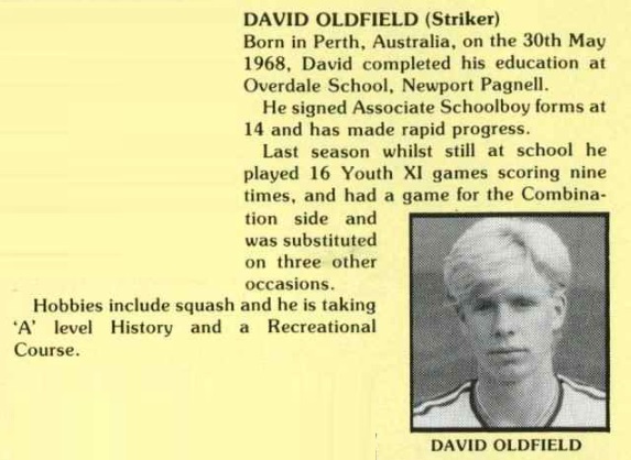 David Oldfield | Hatters Heritage | A History of Luton Town FC