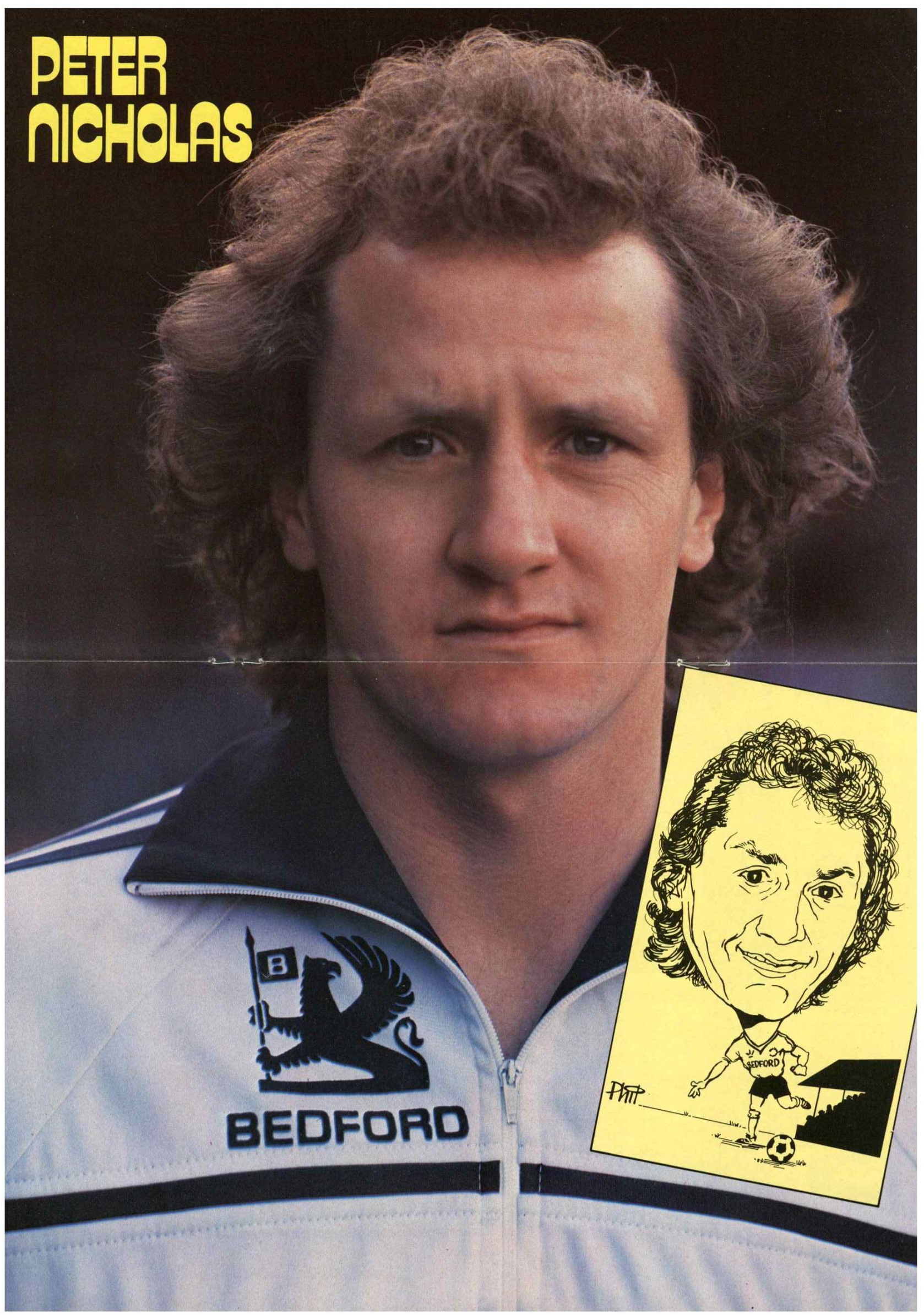 Peter Nicholas | Hatters Heritage | A History of Luton Town FC