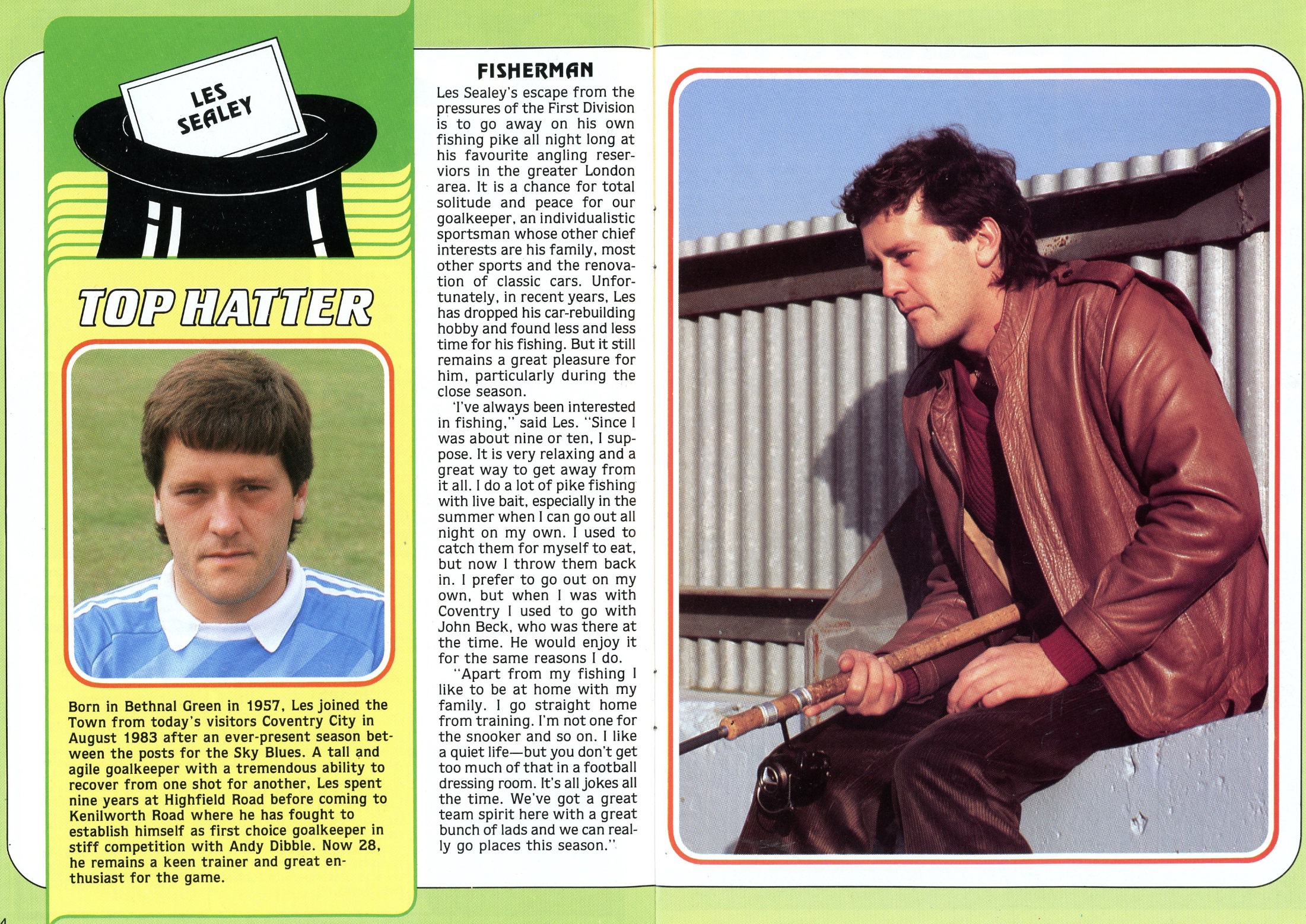 Les Sealey | Hatters Heritage | A History of Luton Town FC