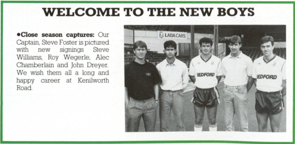 Roy Wegerle | Hatters Heritage | A History of Luton Town FC