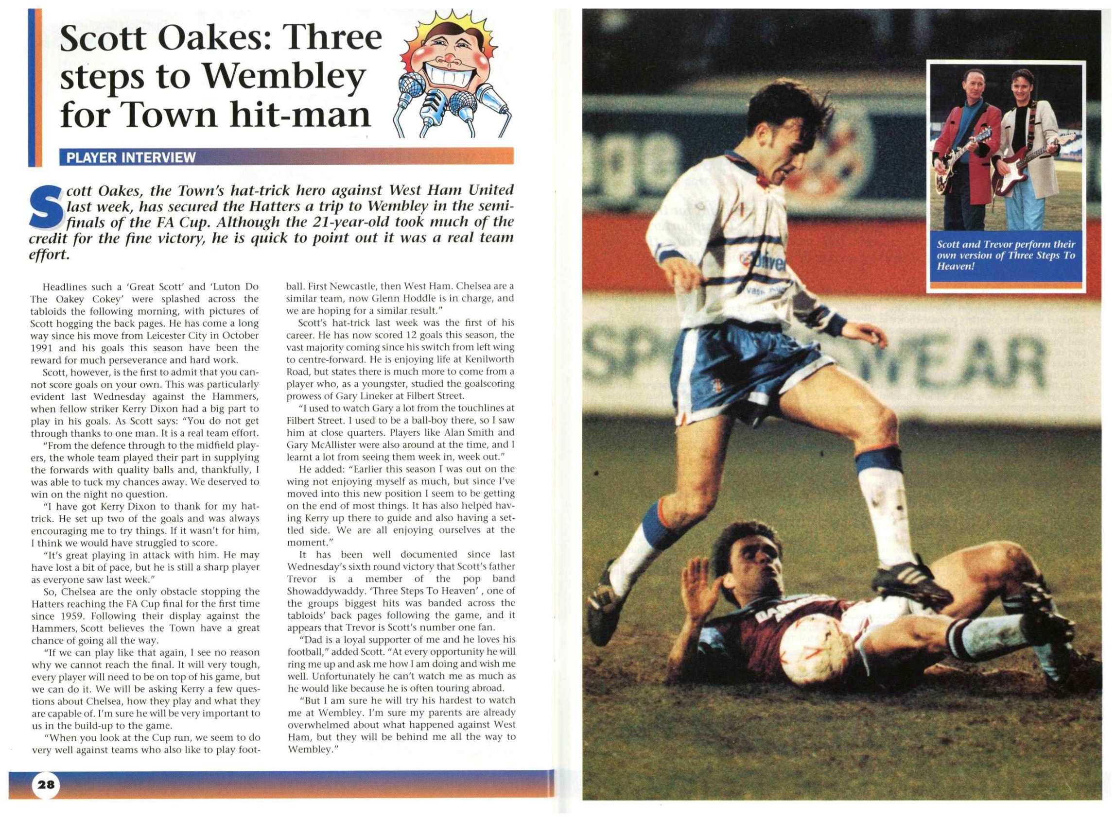 Scott Oakes | Hatters Heritage | A History of Luton Town FC