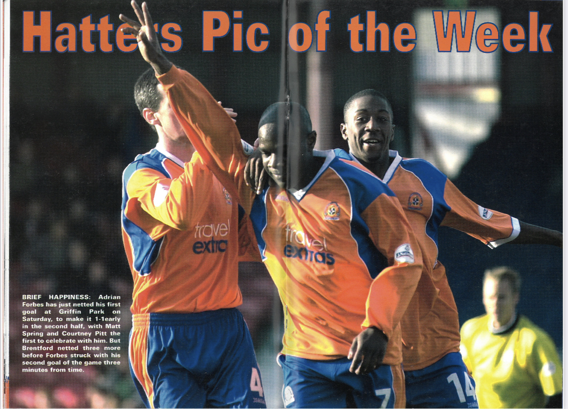 Adrian Forbes | Hatters Heritage | A History of Luton Town FC