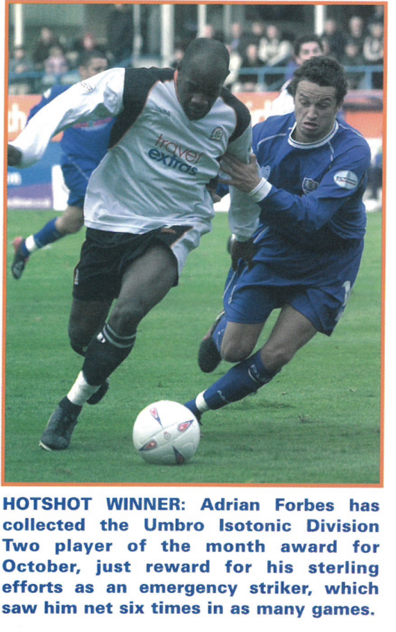 Adrian Forbes | Hatters Heritage | A History of Luton Town FC