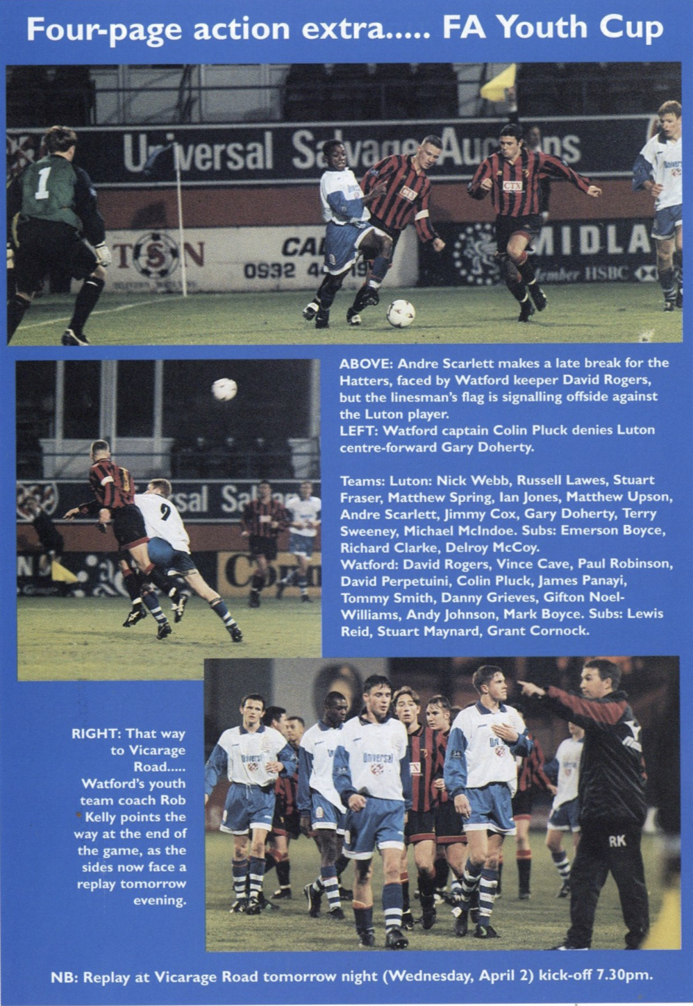 Gary Doherty | Hatters Heritage | A History of Luton Town FC