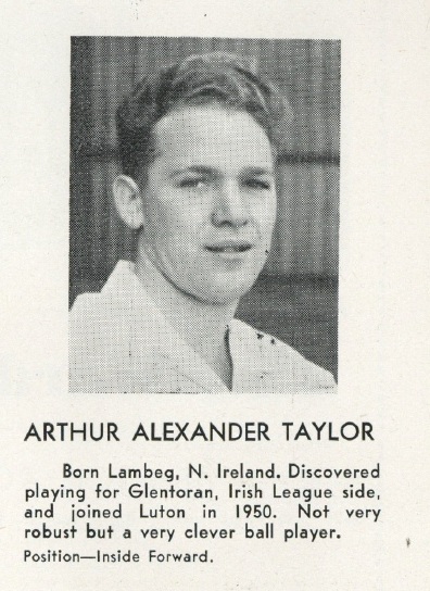 Arthur Taylor | Hatters Heritage | A History of Luton Town FC