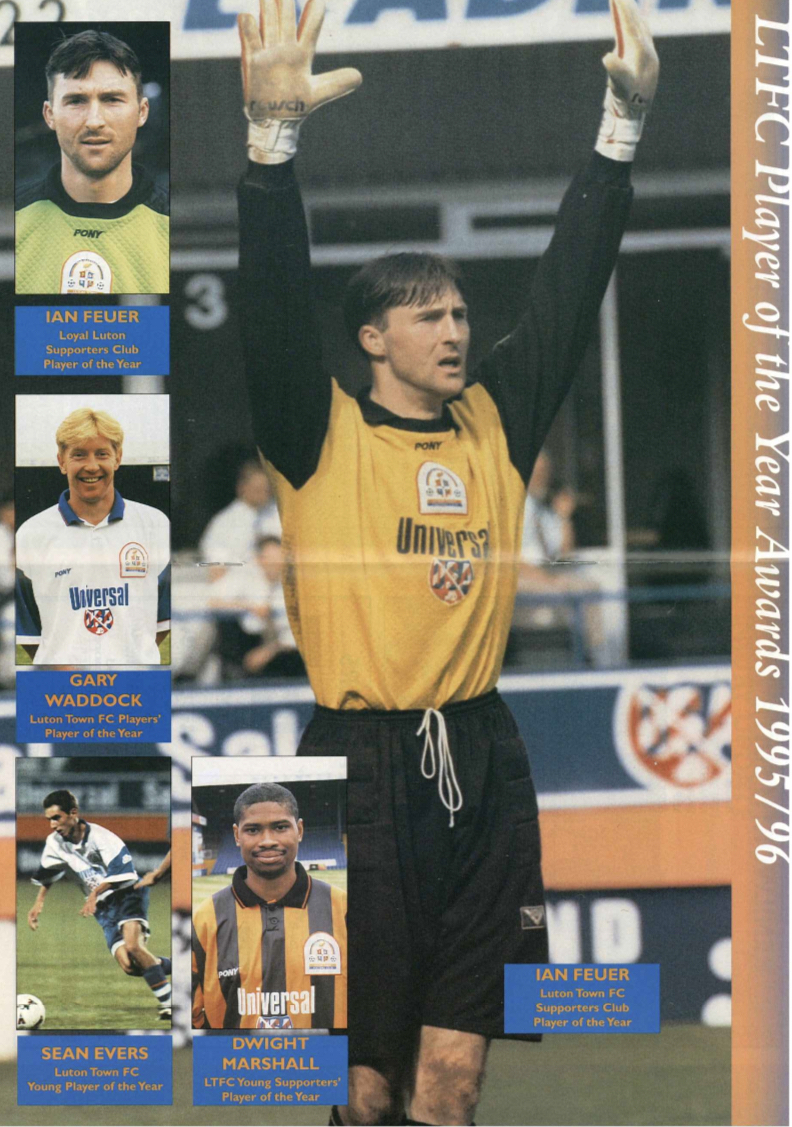 Sean Evers | Hatters Heritage | A History of Luton Town FC