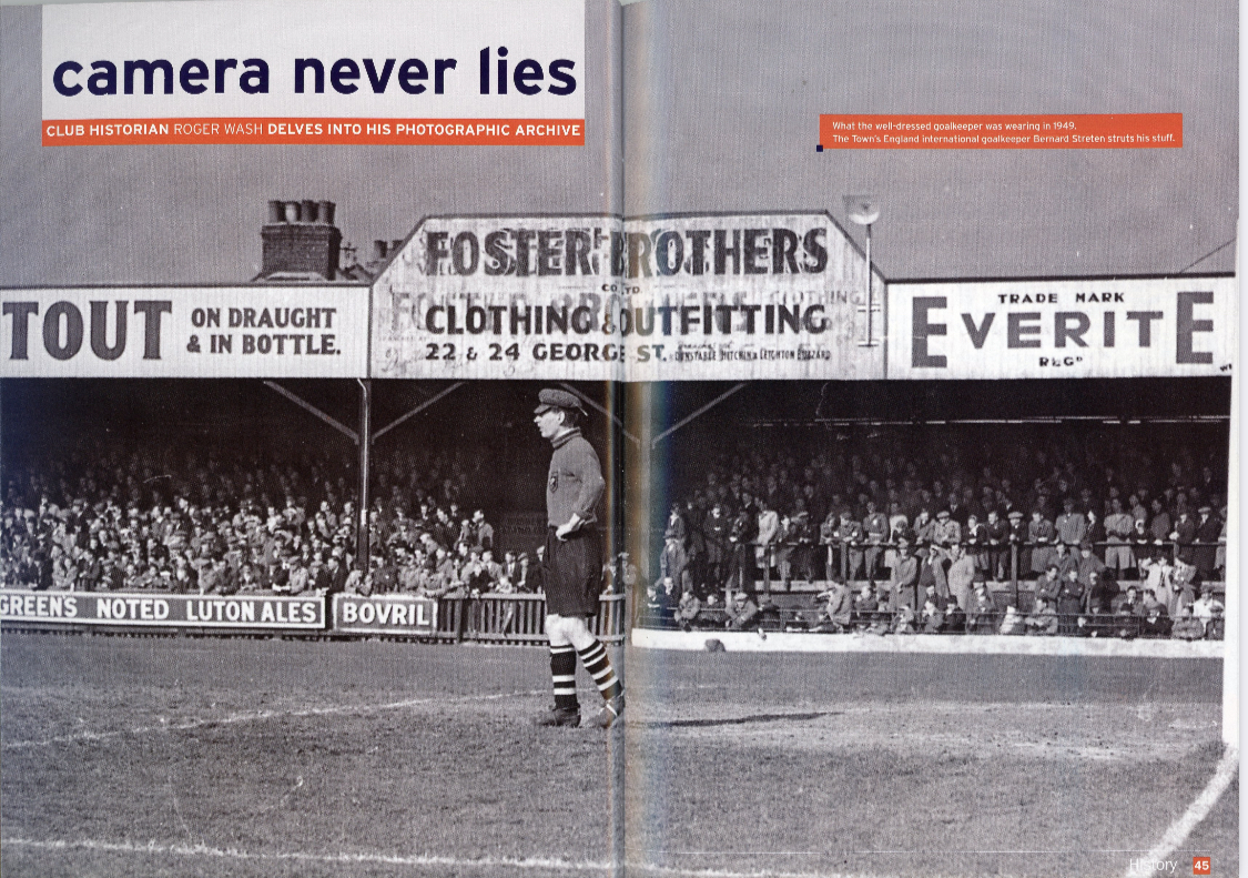 Bernard Streten | Hatters Heritage | A History of Luton Town FC