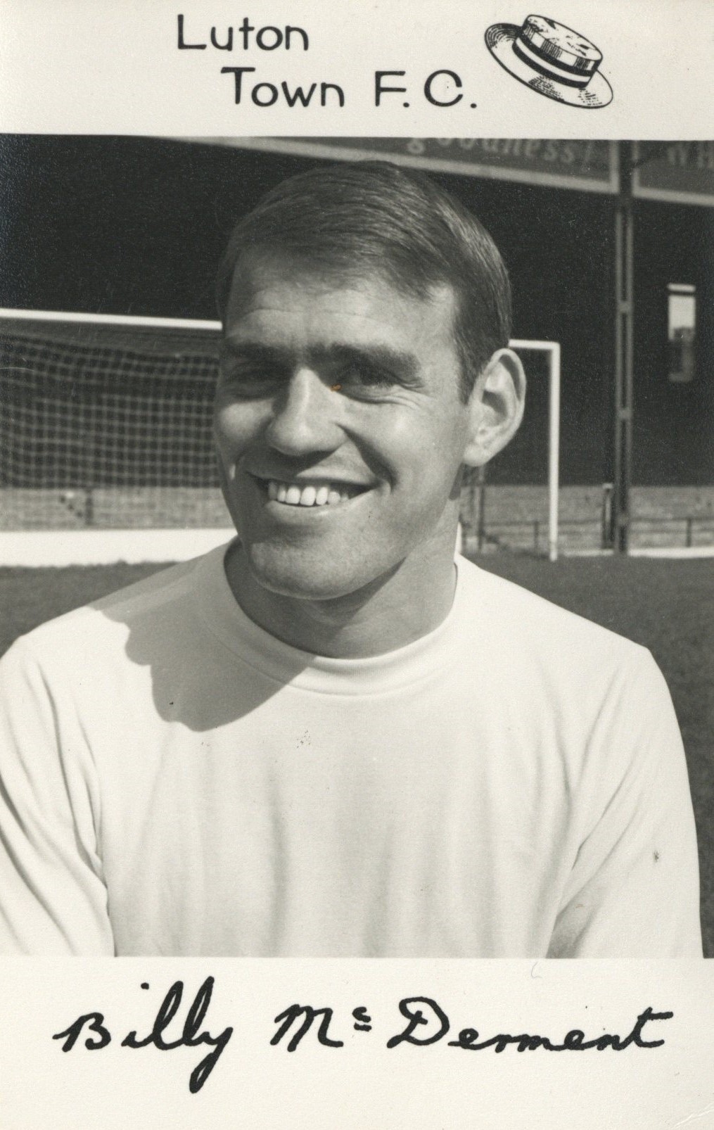 Billy McDerment | Hatters Heritage | A History of Luton Town FC