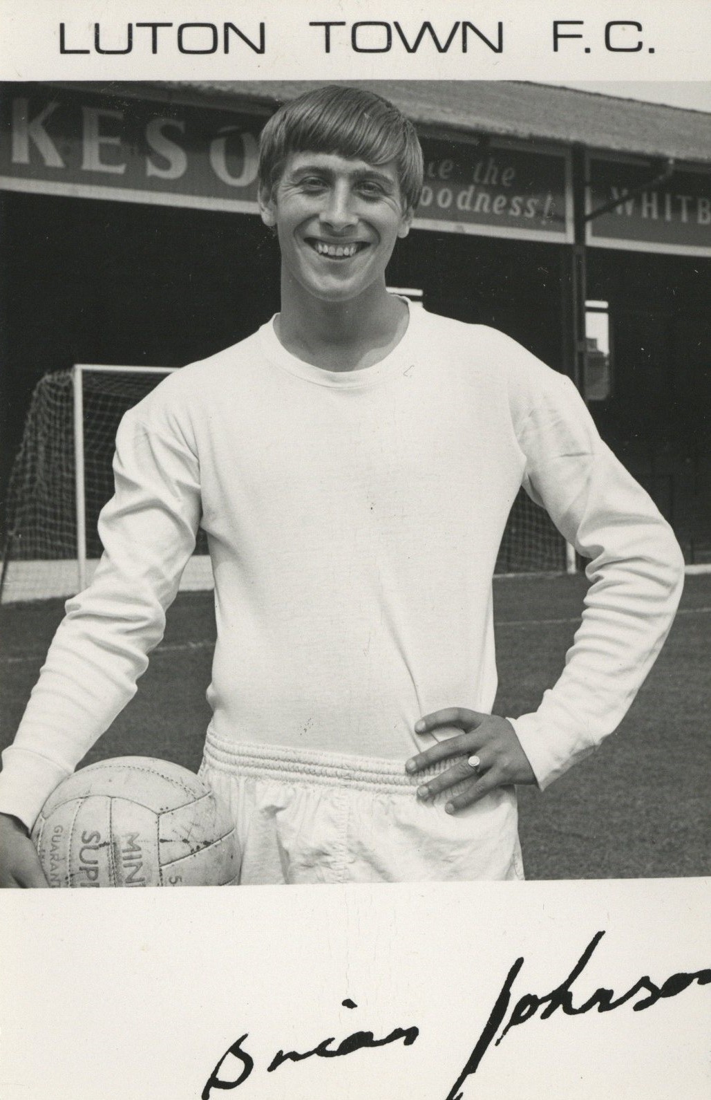 Brian Johnson | Hatters Heritage | A History of Luton Town FC