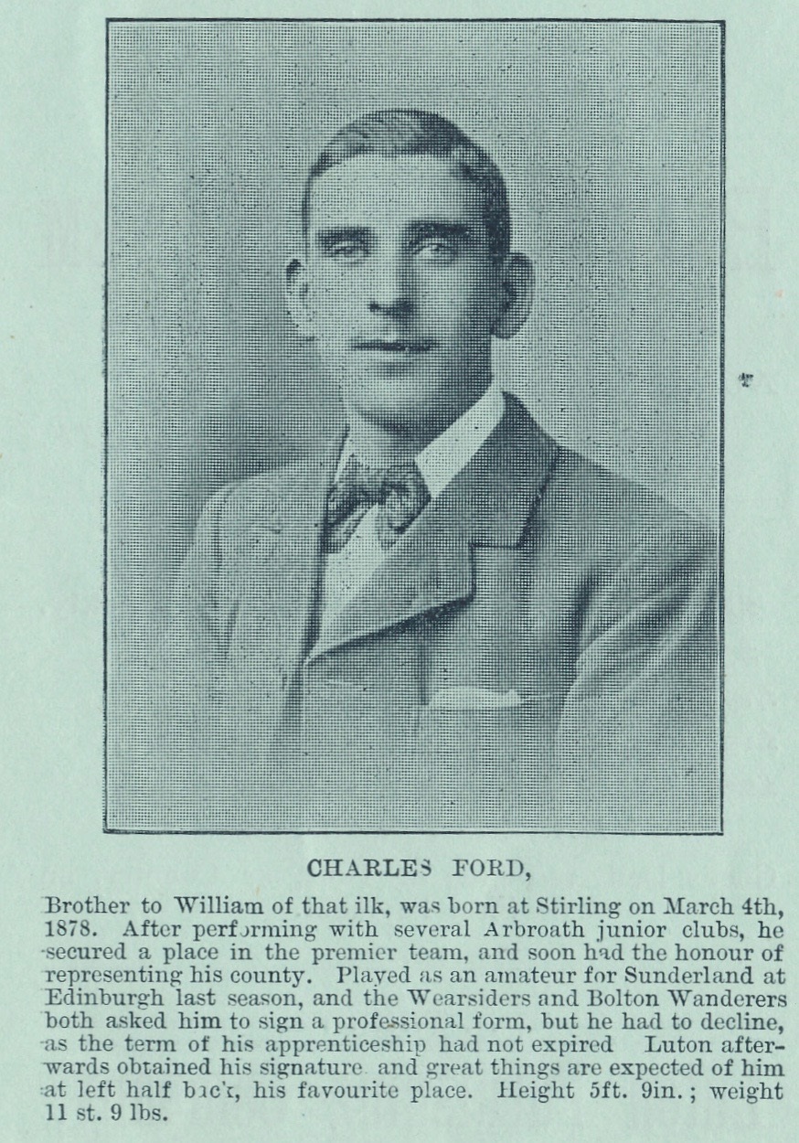 Charlie Ford | Hatters Heritage | A History of Luton Town FC